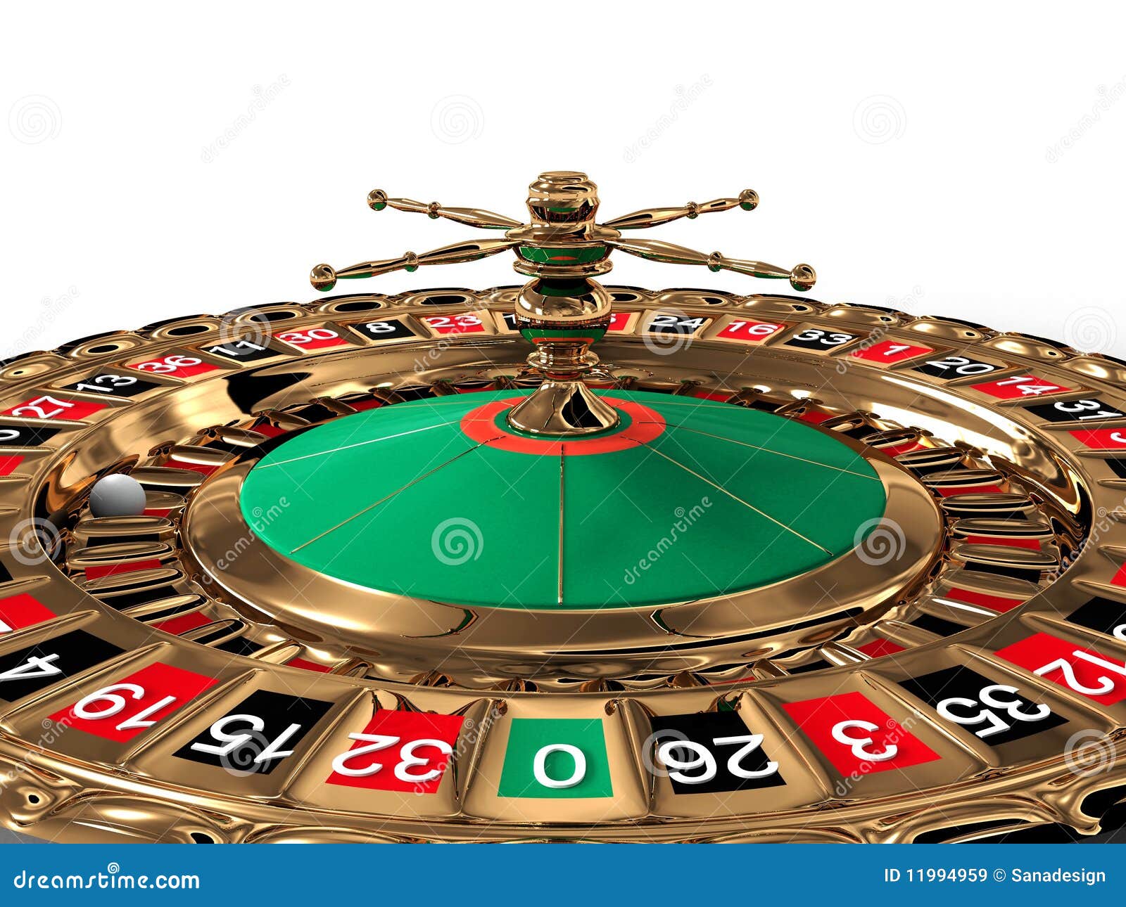 Roulette stock illustration. Illustration of isolated - 11994959