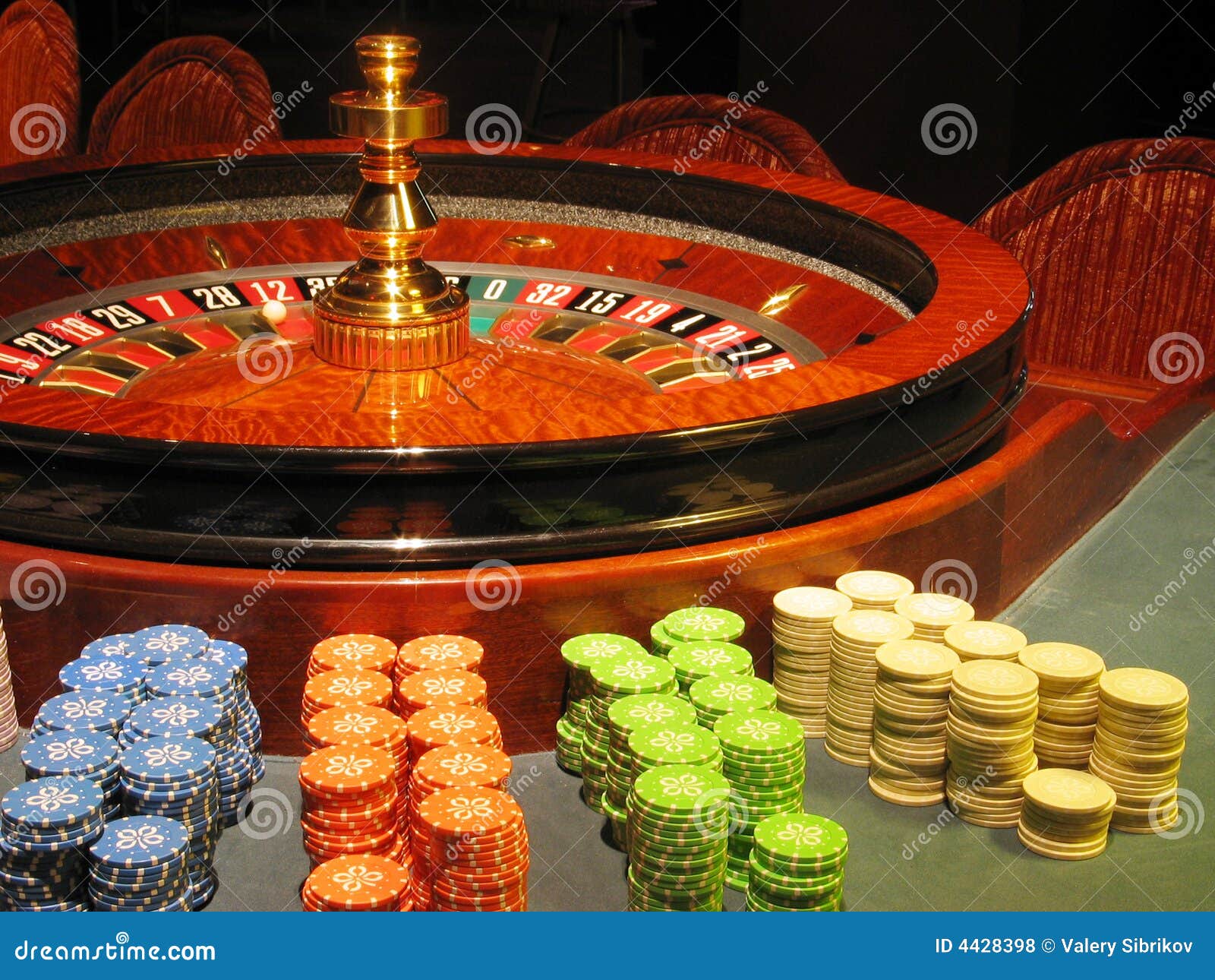 A roulette stock photo. Image of cards, casino, vegas - 4428398
