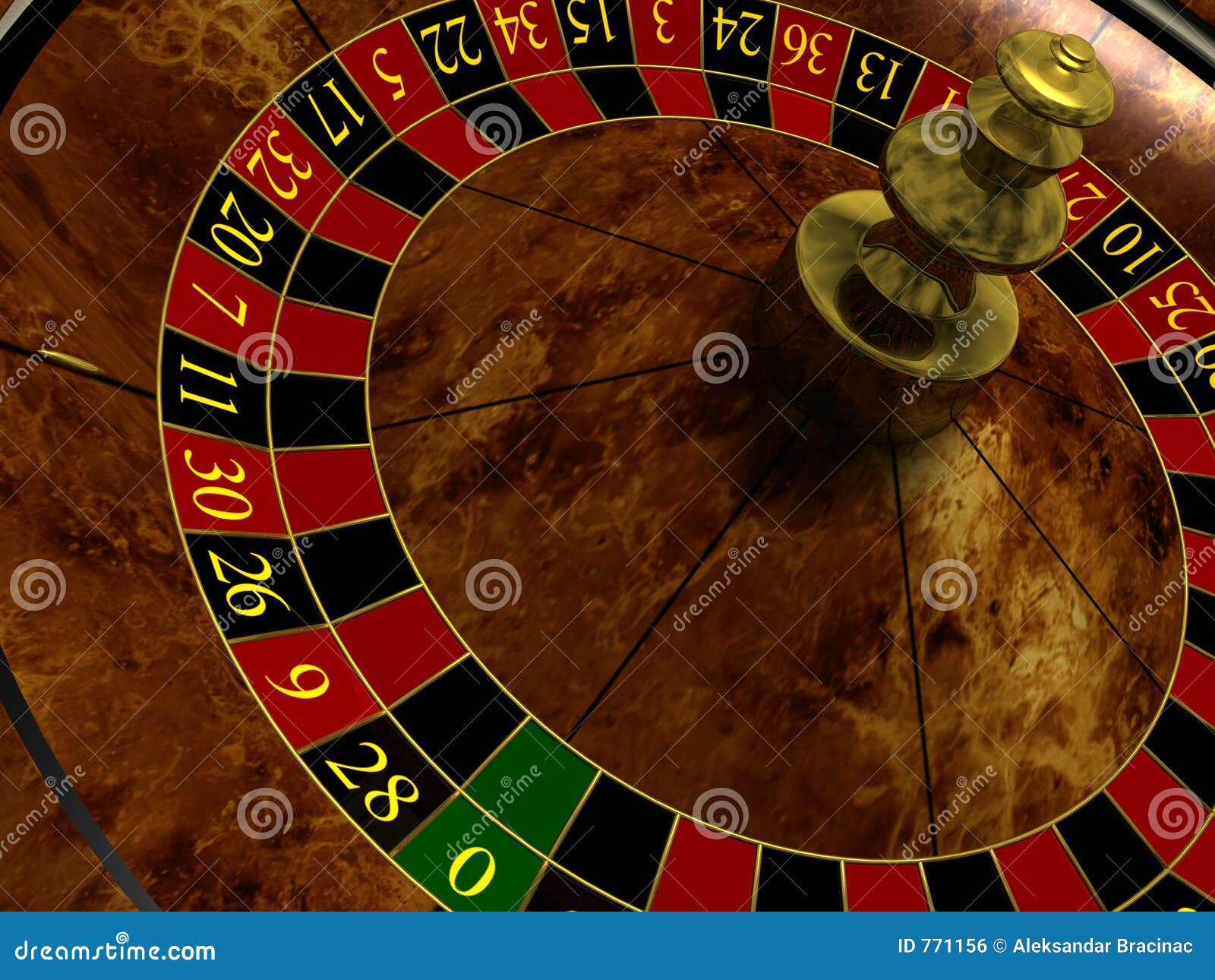 Roulette stock illustration. Illustration of high, gambling - 771156