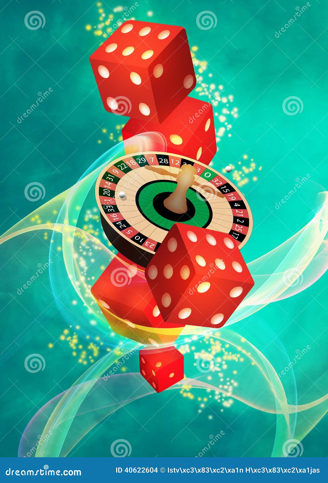 Roulette background stock illustration. Illustration of banner - 40622604