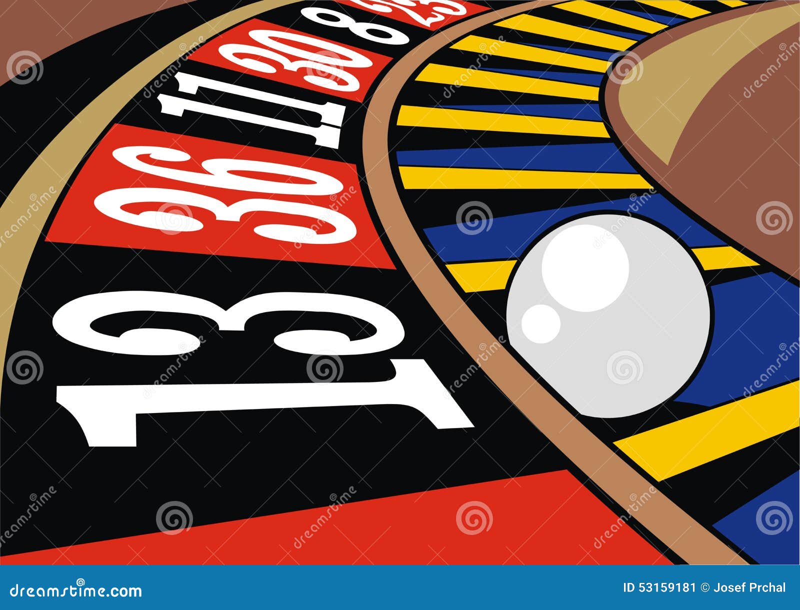 Roulette background stock vector. Illustration of entertainment - 53159181