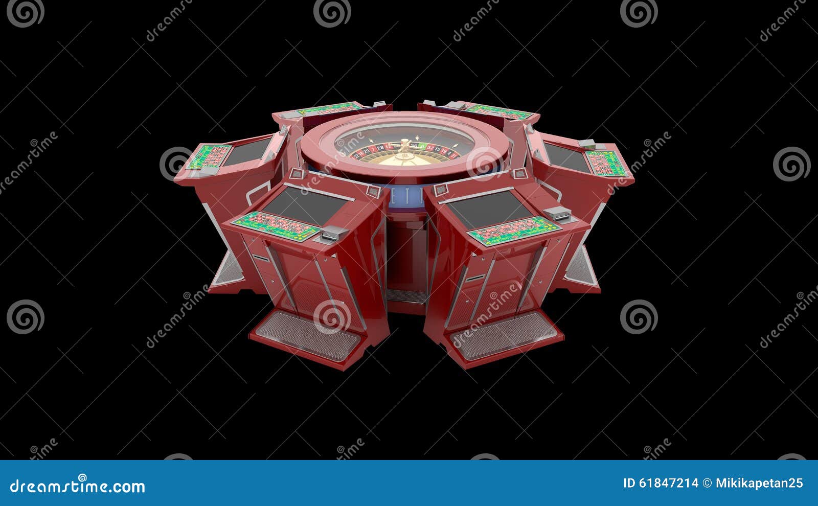 Roulette stock illustration. Illustration of gambling - 61847214