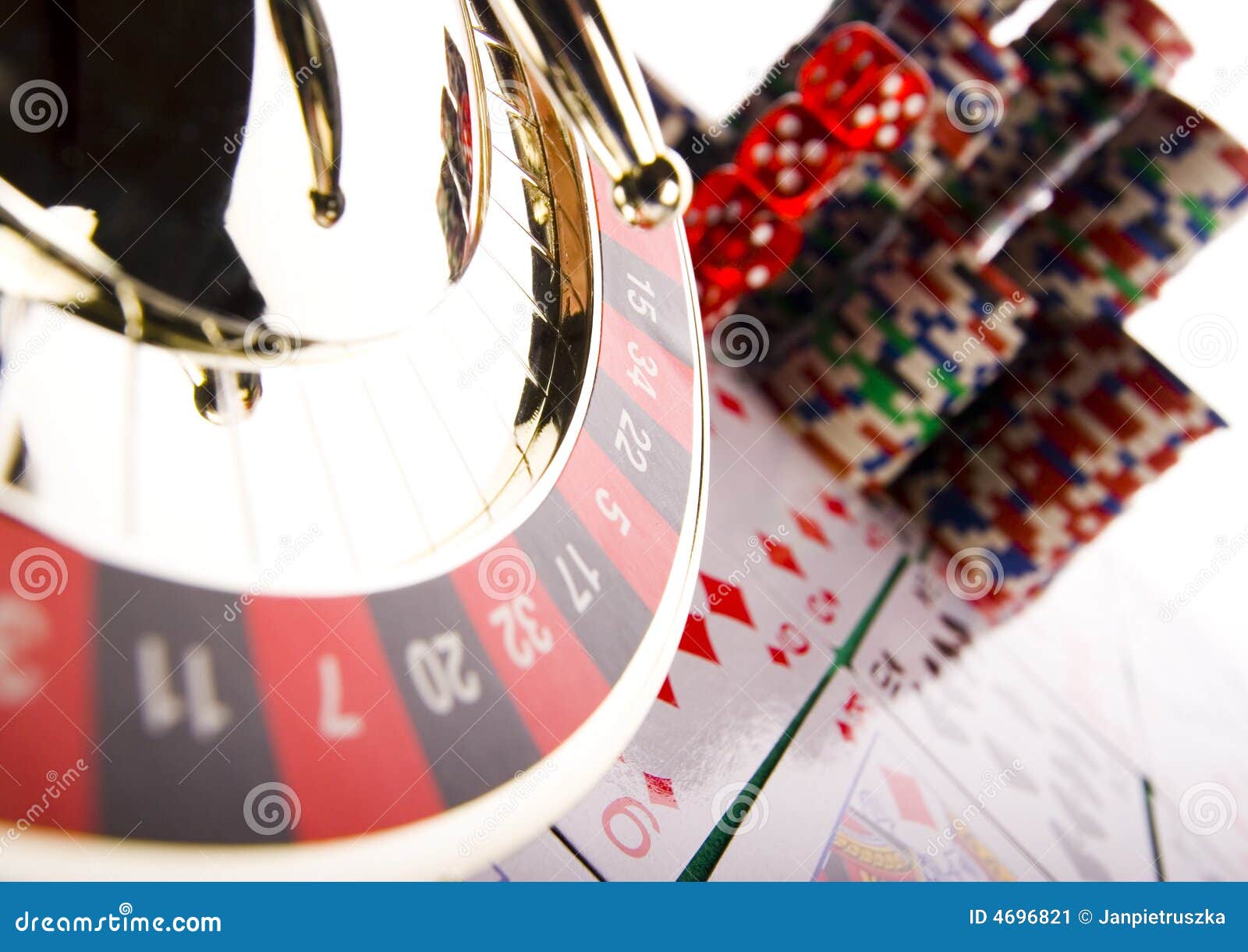 Roulette & Chips in Casino Stock Image - Image of casino, odds: 4696821