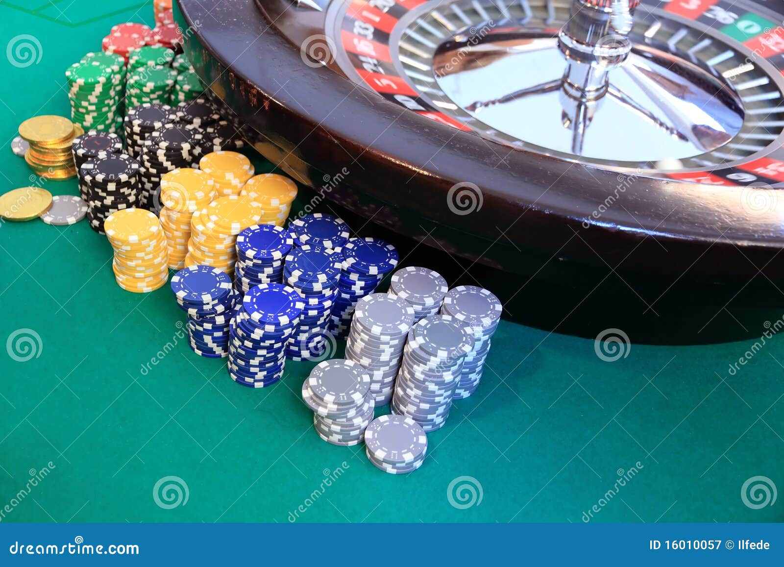 Roulette and Gambling Chips Stock Image - Image of fortune, lucky: 16010057