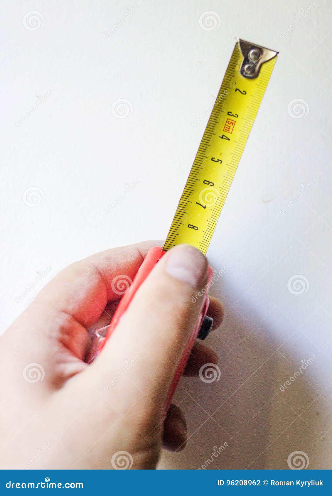 Roulette in the hand stock photo. Image of iron, joiner - 96208962