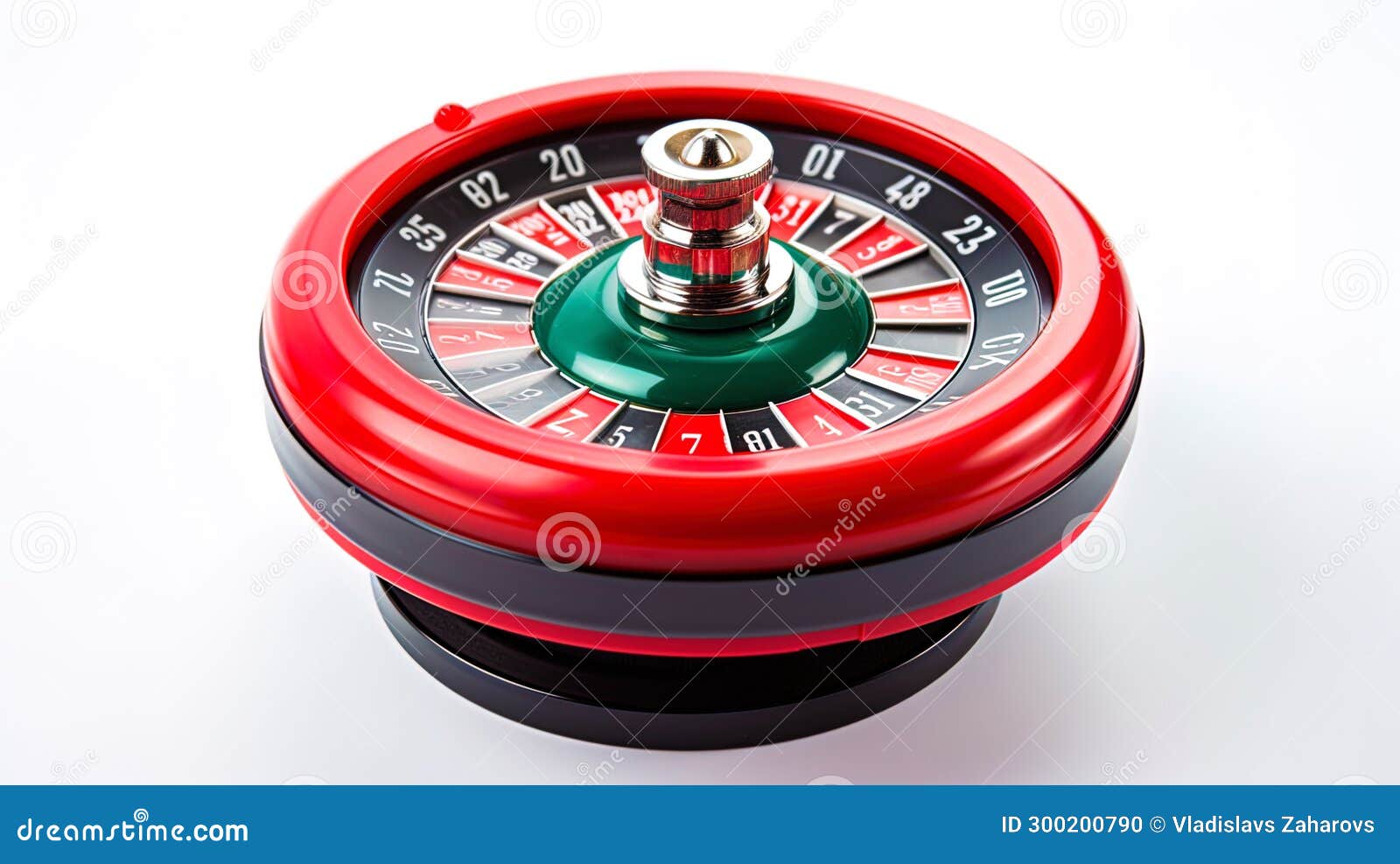 Roulette for Measurements in Isolation on a Pure White Background Stock ...