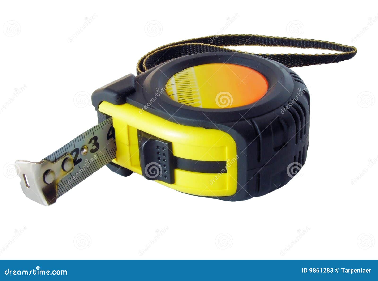 Roulette measuring stock image. Image of millimeter, building - 9861283