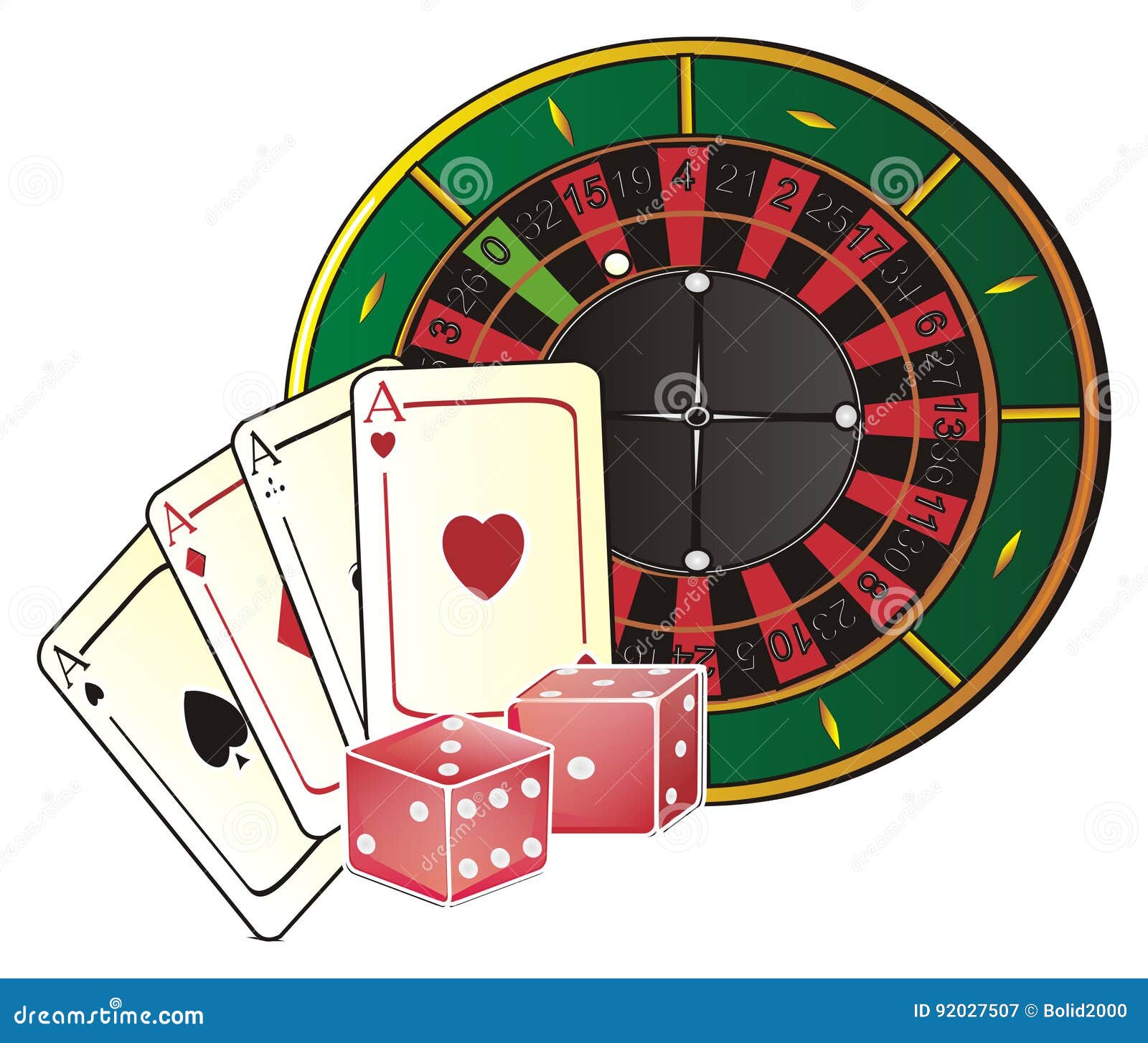 Roulette and signs stock illustration. Illustration of symbol - 92027507