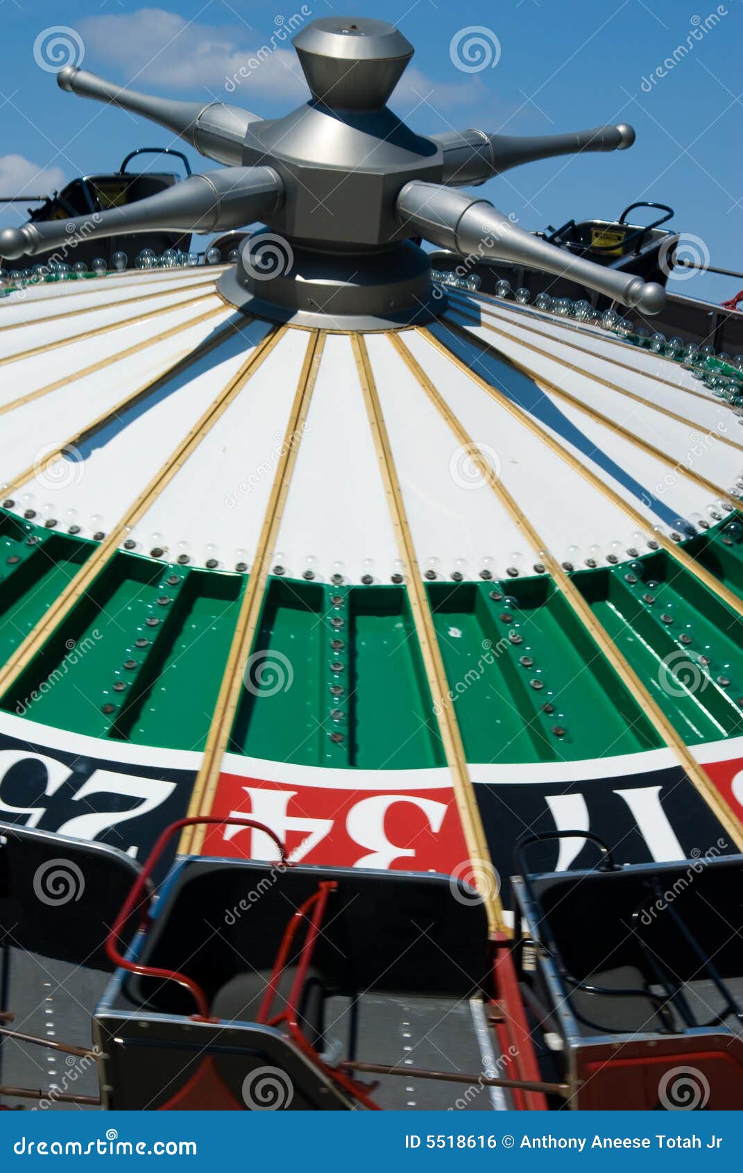 Roulette Spin Ride stock photo. Image of park, fairground - 5518616