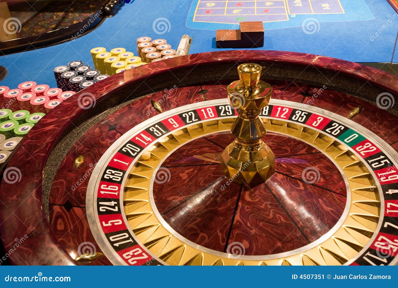Roulette Table in the Casino Stock Image - Image of player, machine ...