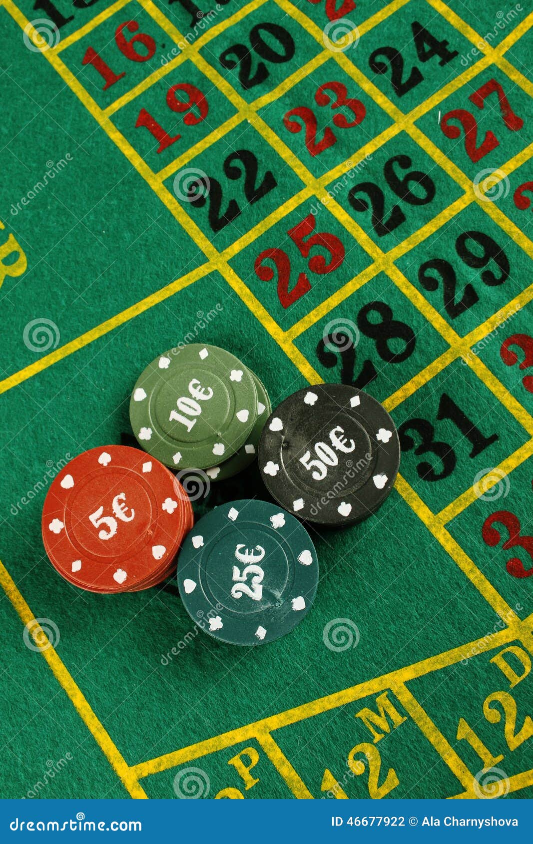 Roulette Table stock photo. Image of bank, felt, fitness - 46677922