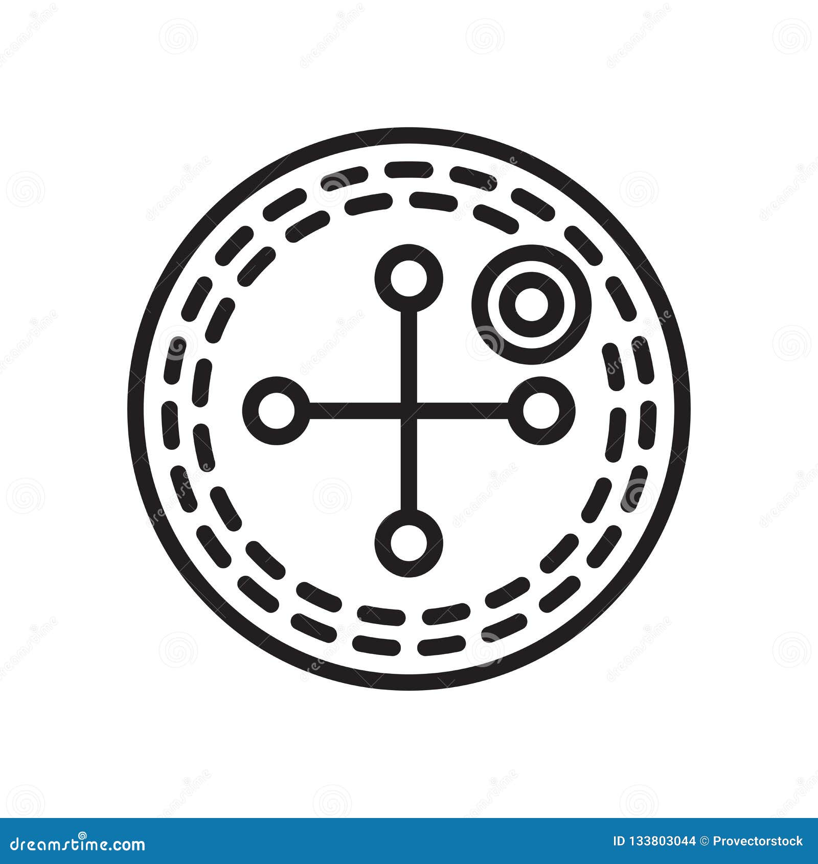 Roulette Table Icon Vector Sign and Symbol Isolated on White Background ...