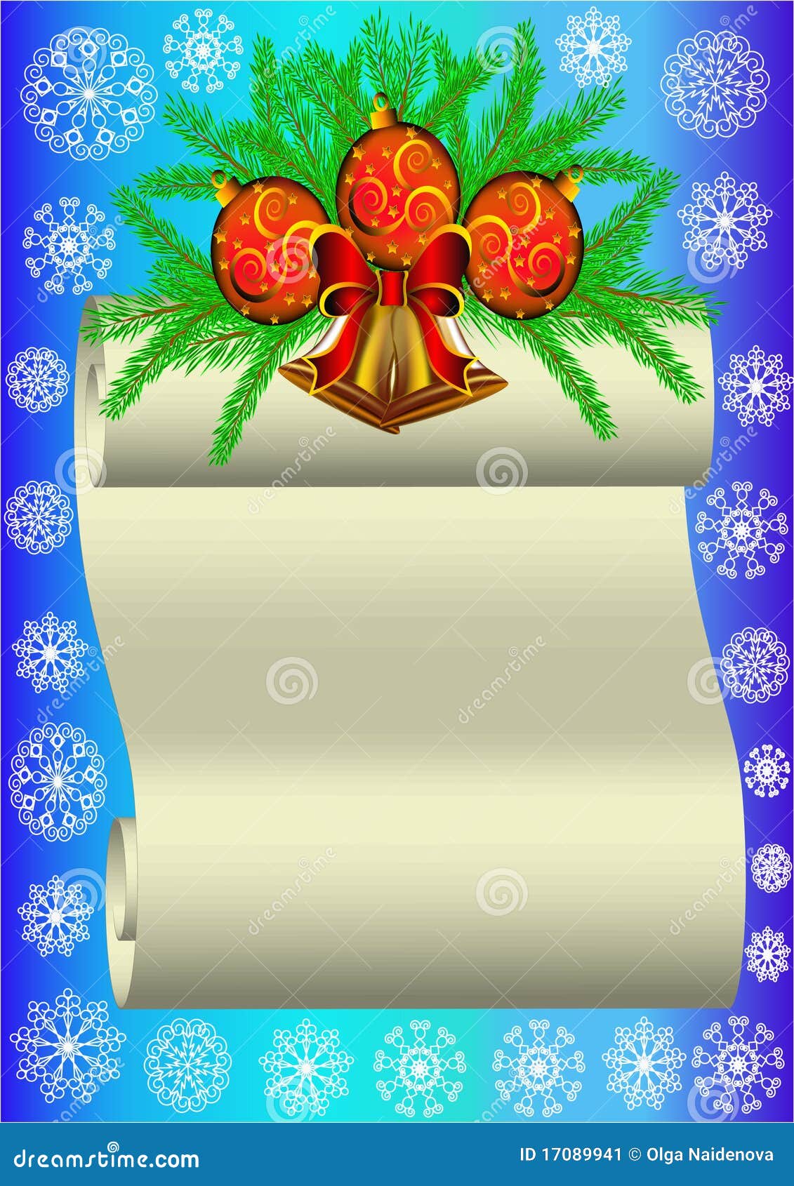 Roulis avec le branchement illustration de vecteur. Illustration du ...