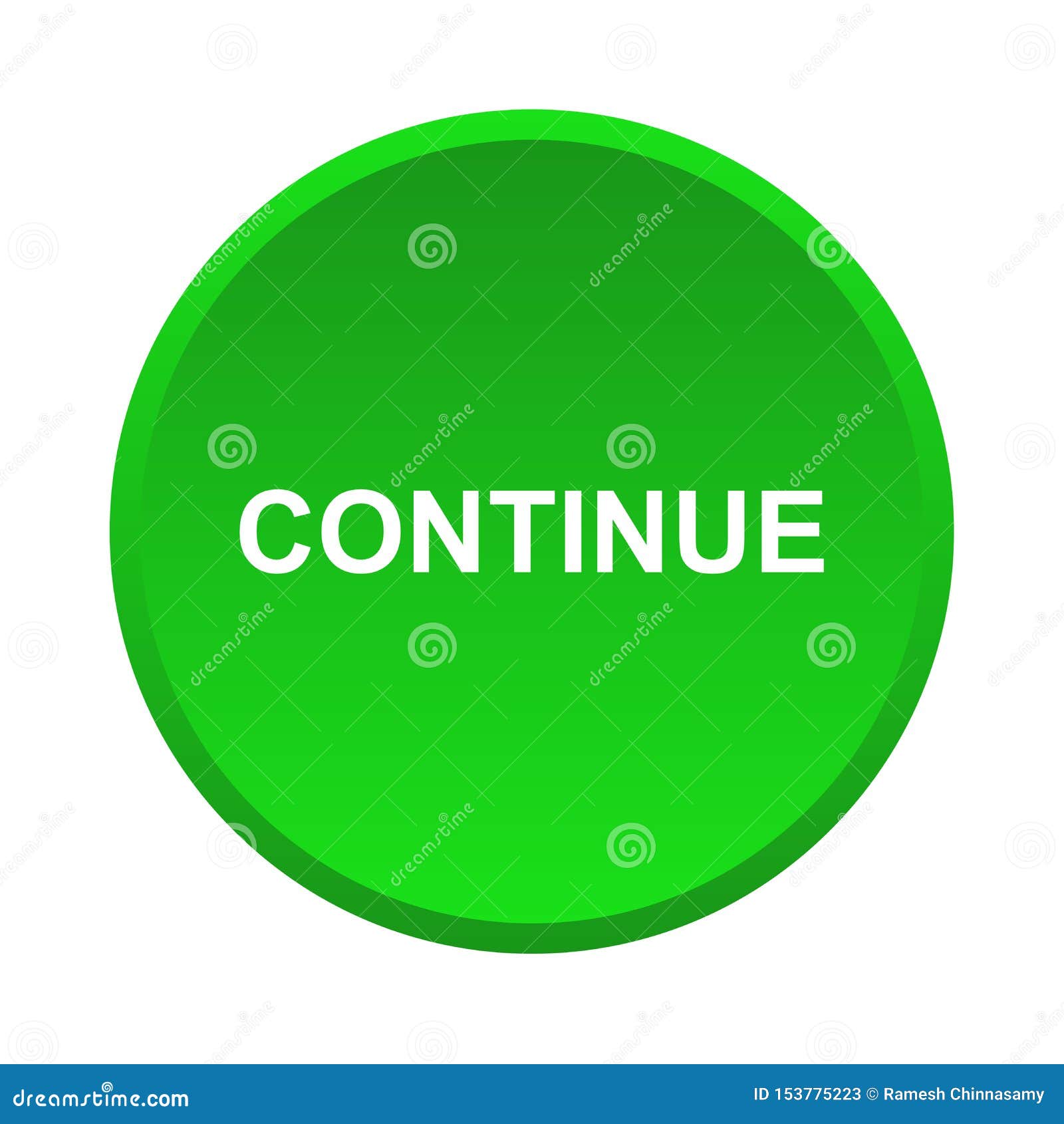 Continue button stock vector. Illustration of graphic - 153775223