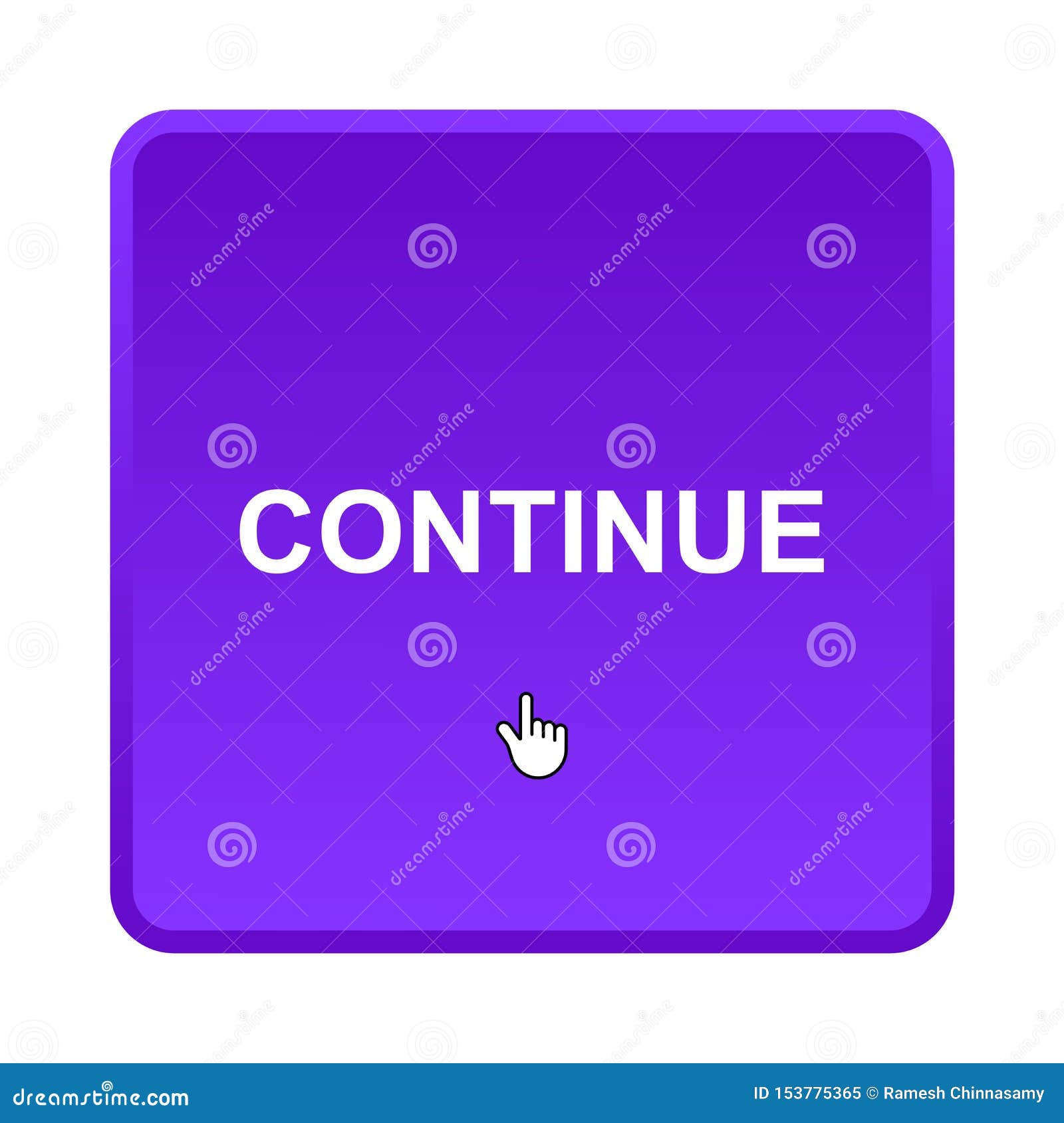 Continue button stock vector. Illustration of arrival - 153775365