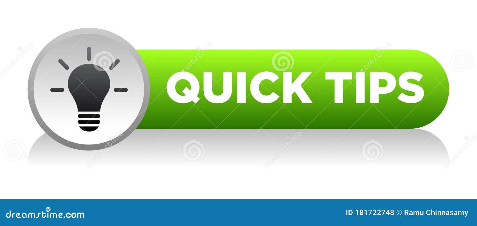 Quick tips stock illustration. Illustration of background - 181722748