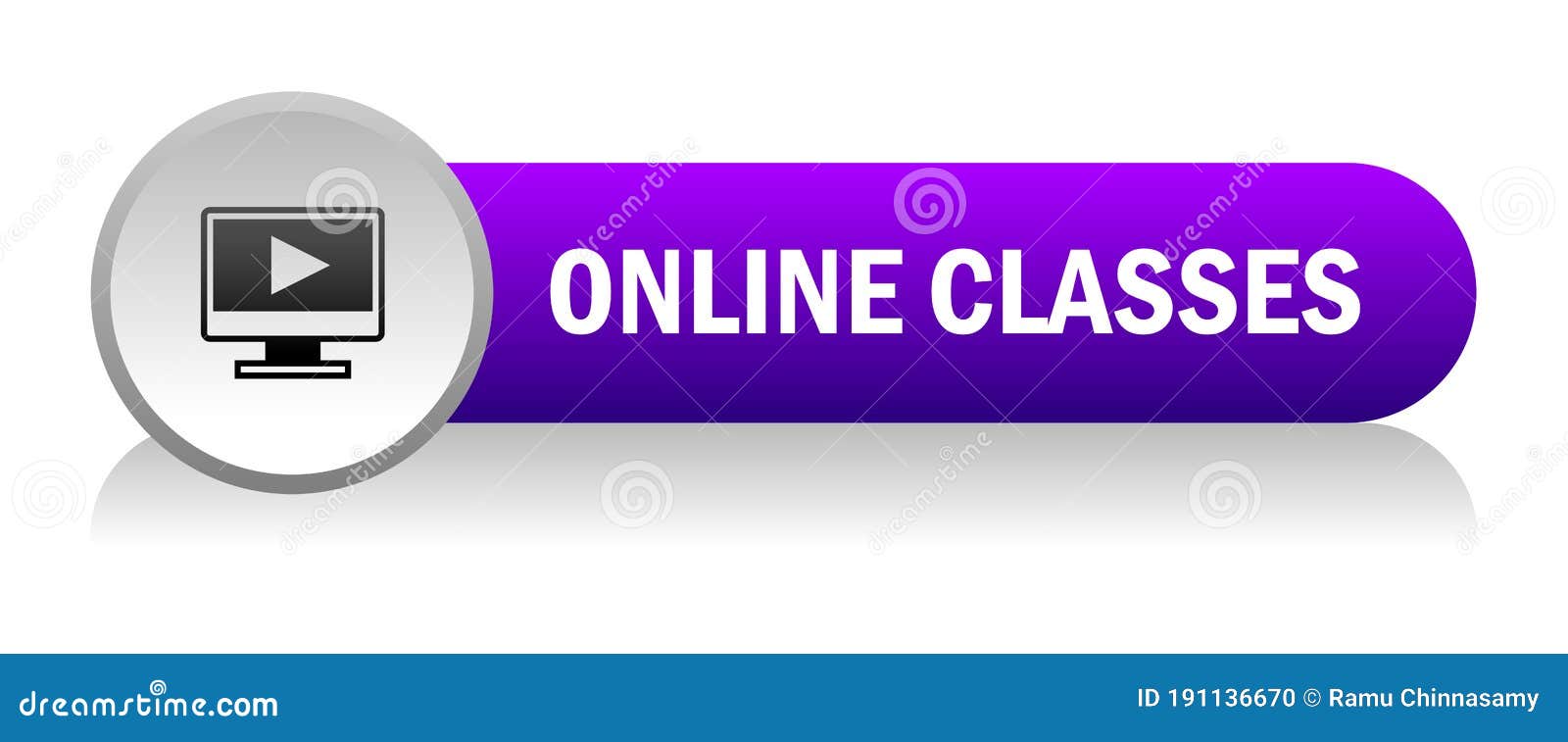 Online classes icon button stock illustration. Illustration of coaching ...