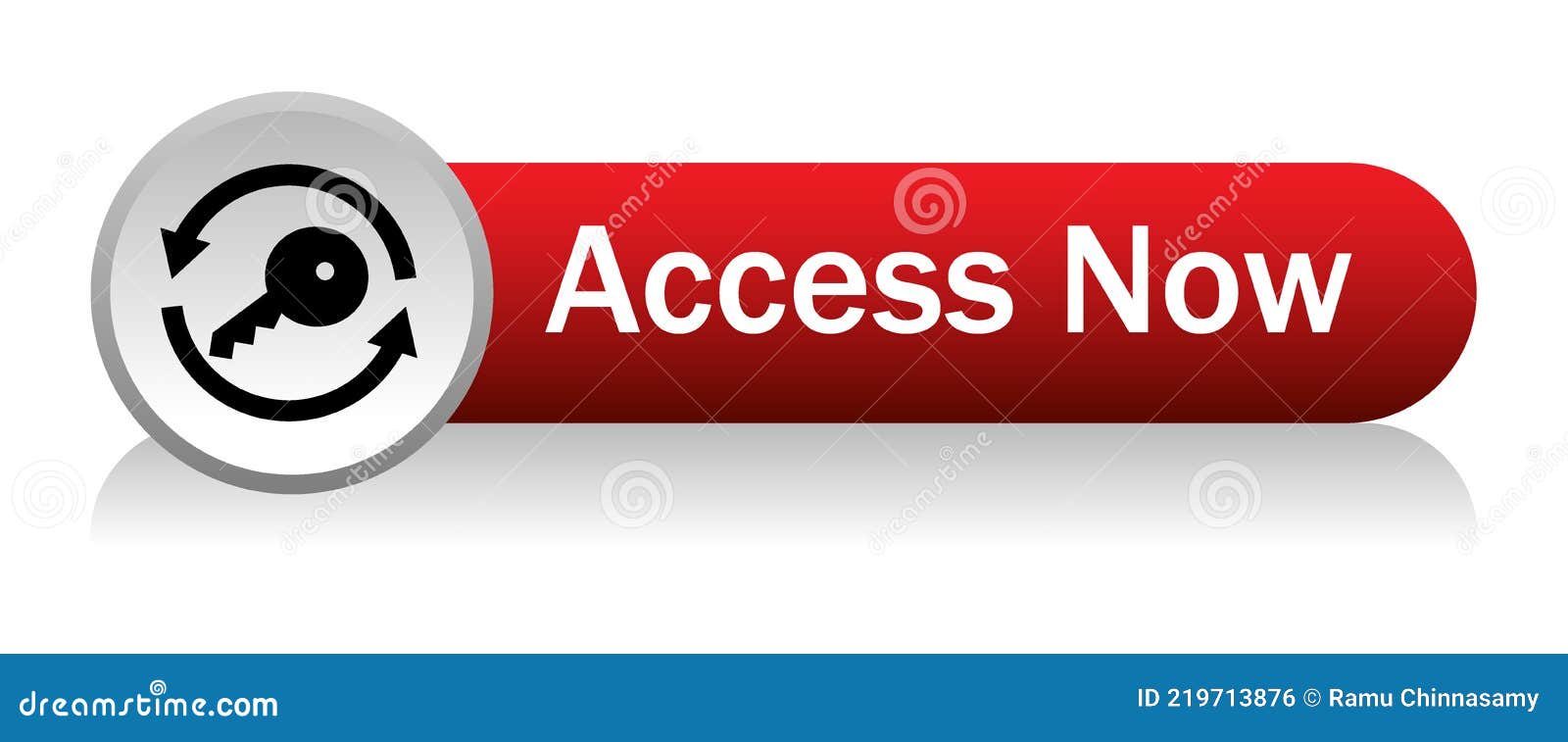 Access now key icon button stock illustration. Illustration of bank ...