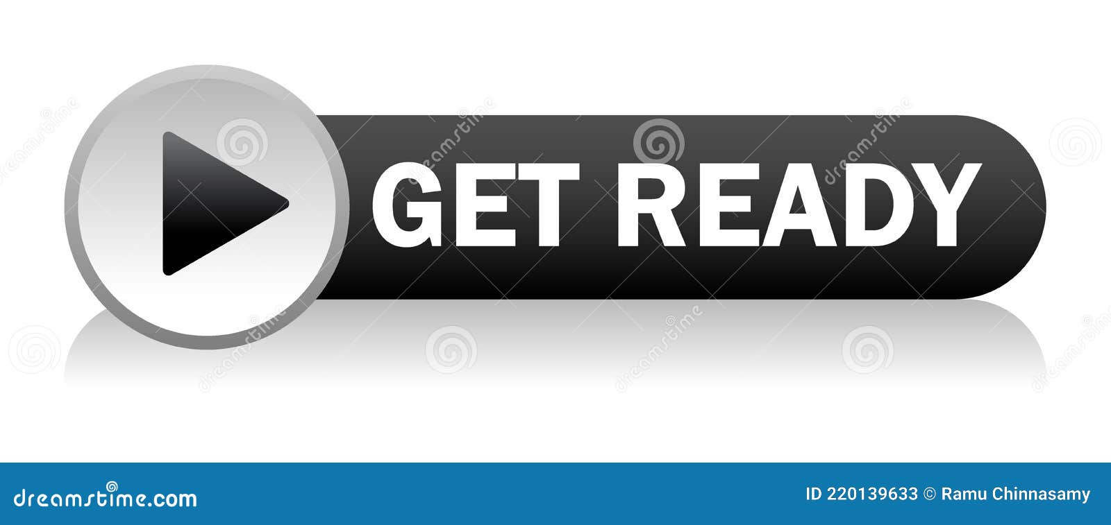 Get ready icon button stock illustration. Illustration of login - 220139633