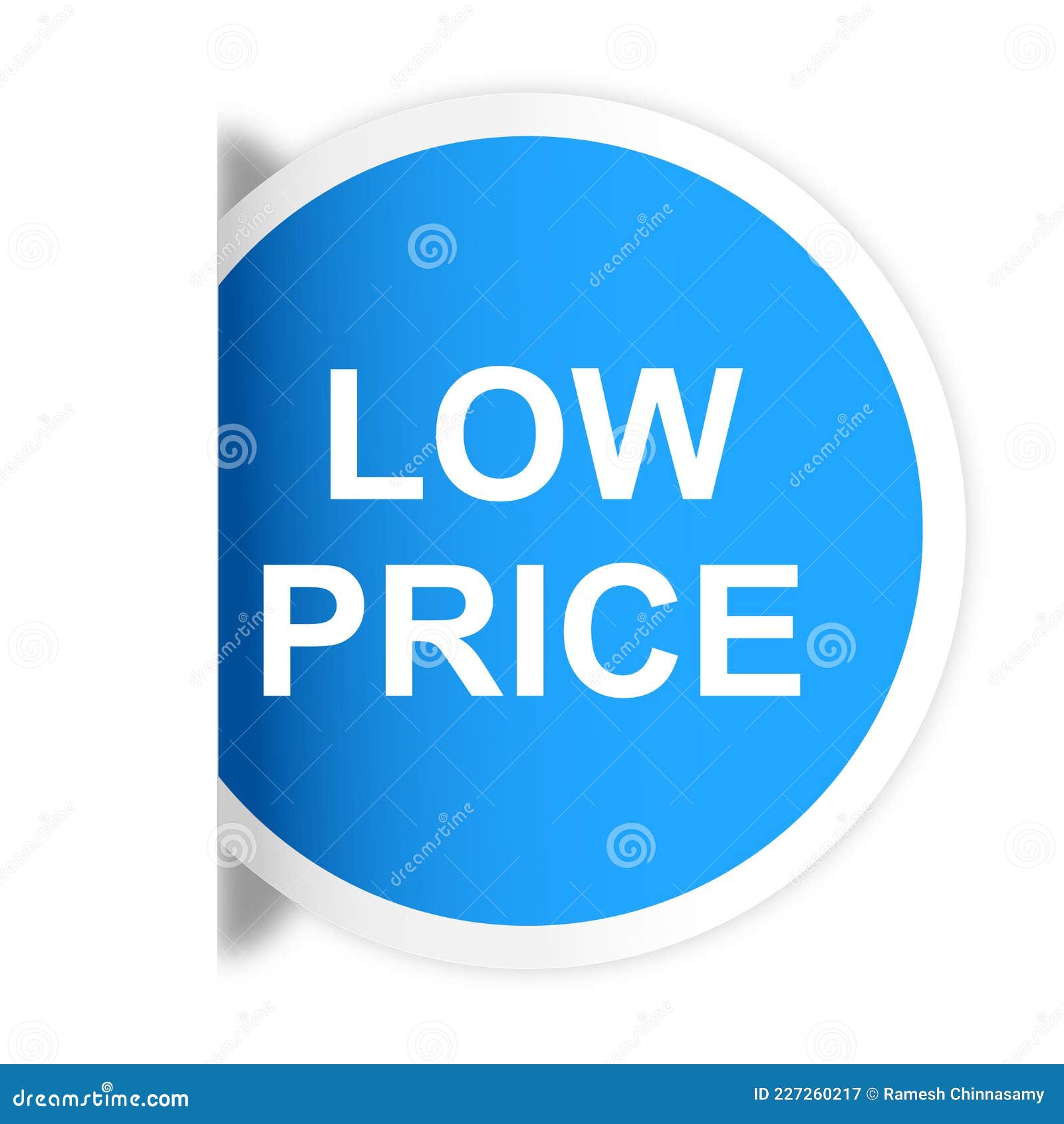 Low Price Sticker Vector Illustration Stock Illustration - Illustration ...