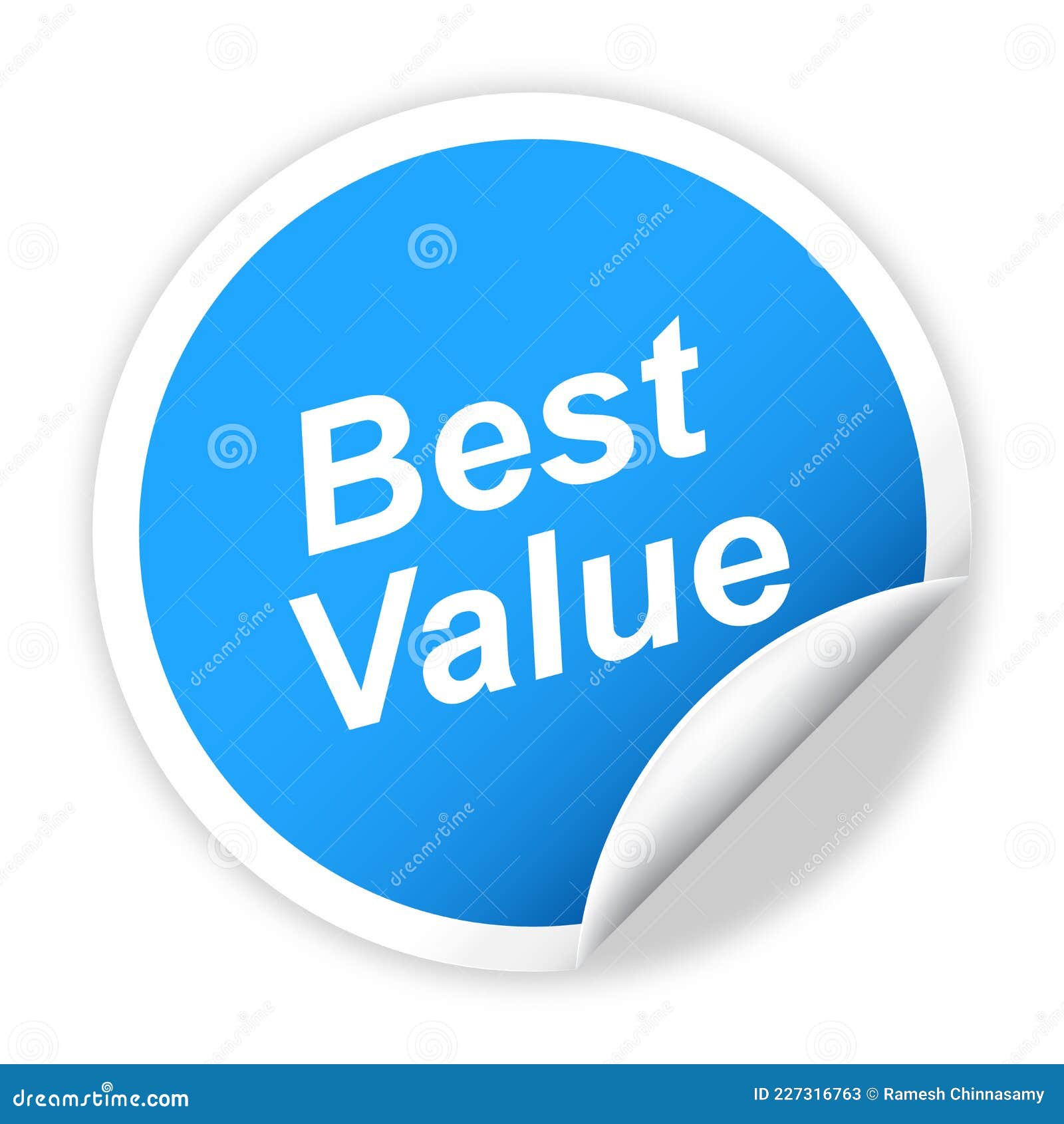 Best Value Sticker Vector Illustration Stock Illustration ...