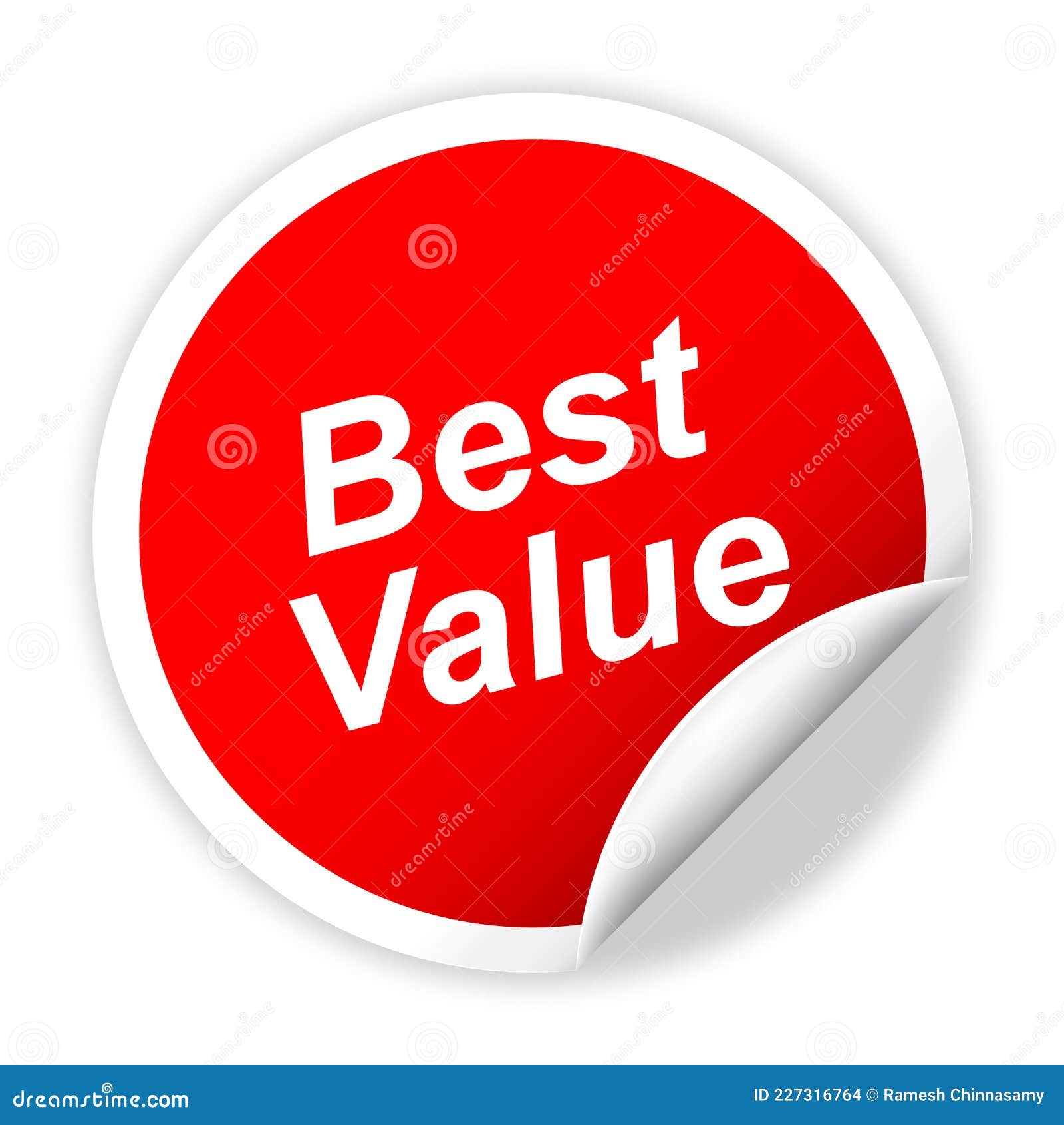 Best Value Sticker Vector Illustration Stock Illustration ...