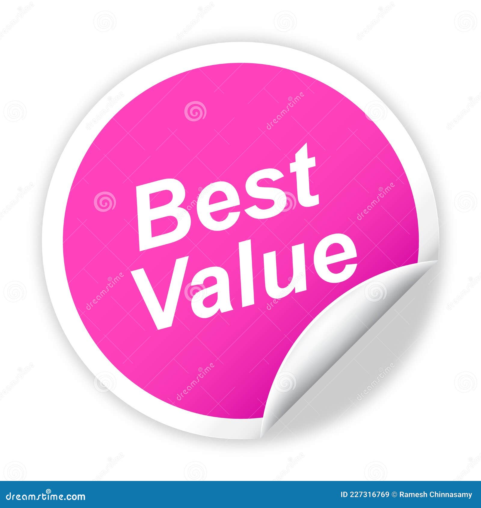 Best Value Sticker Vector Illustration Stock Illustration ...