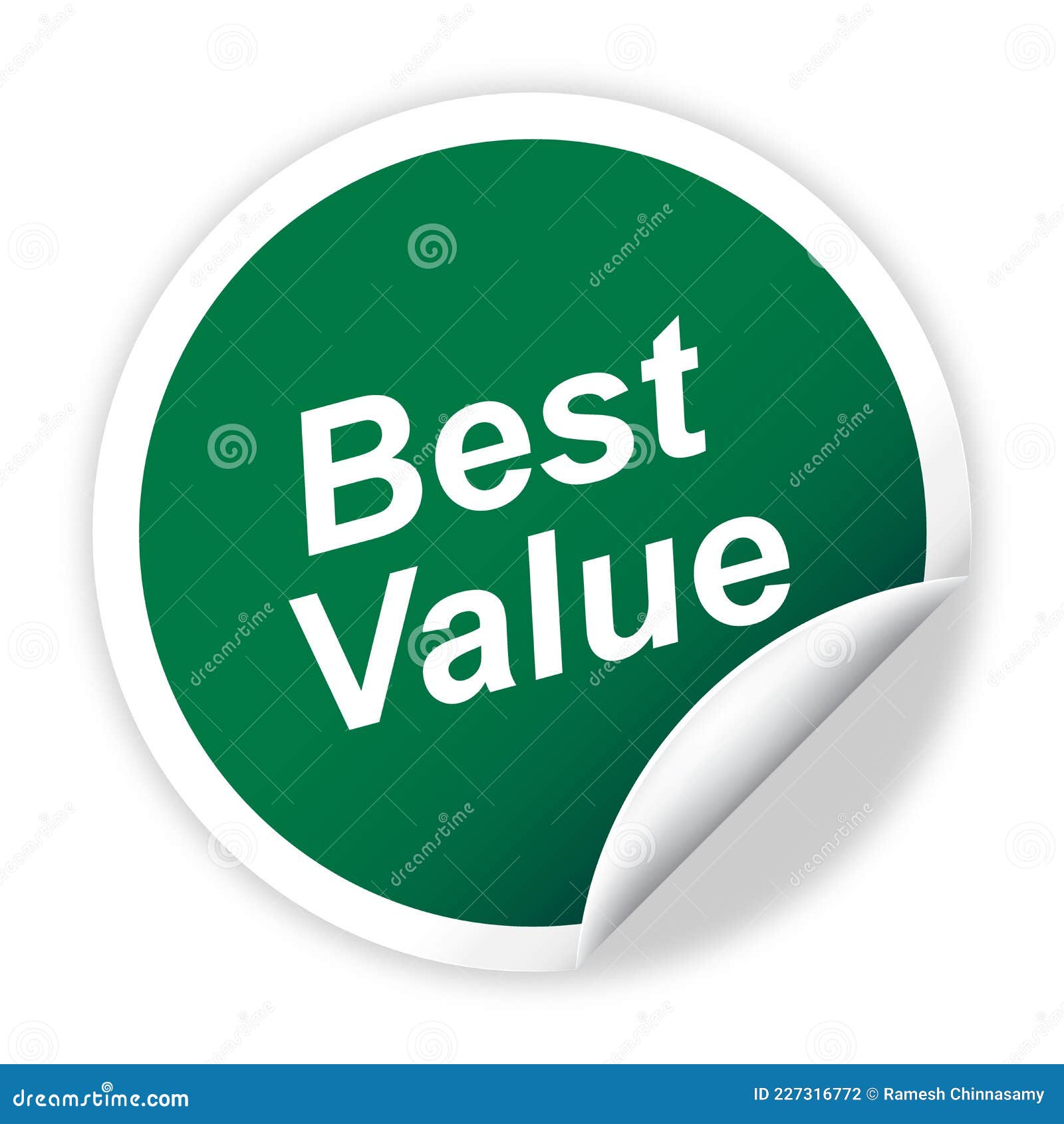Best Value Sticker Vector Illustration Stock Illustration ...