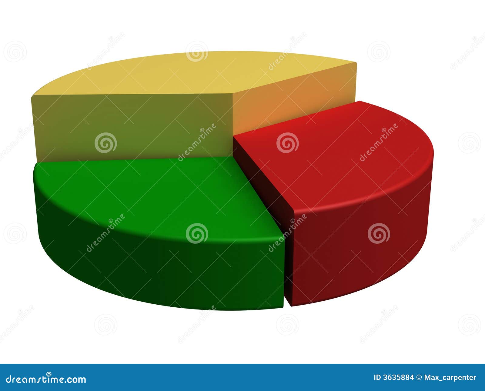 Round 3d Diagram Picture. Image: 3635884