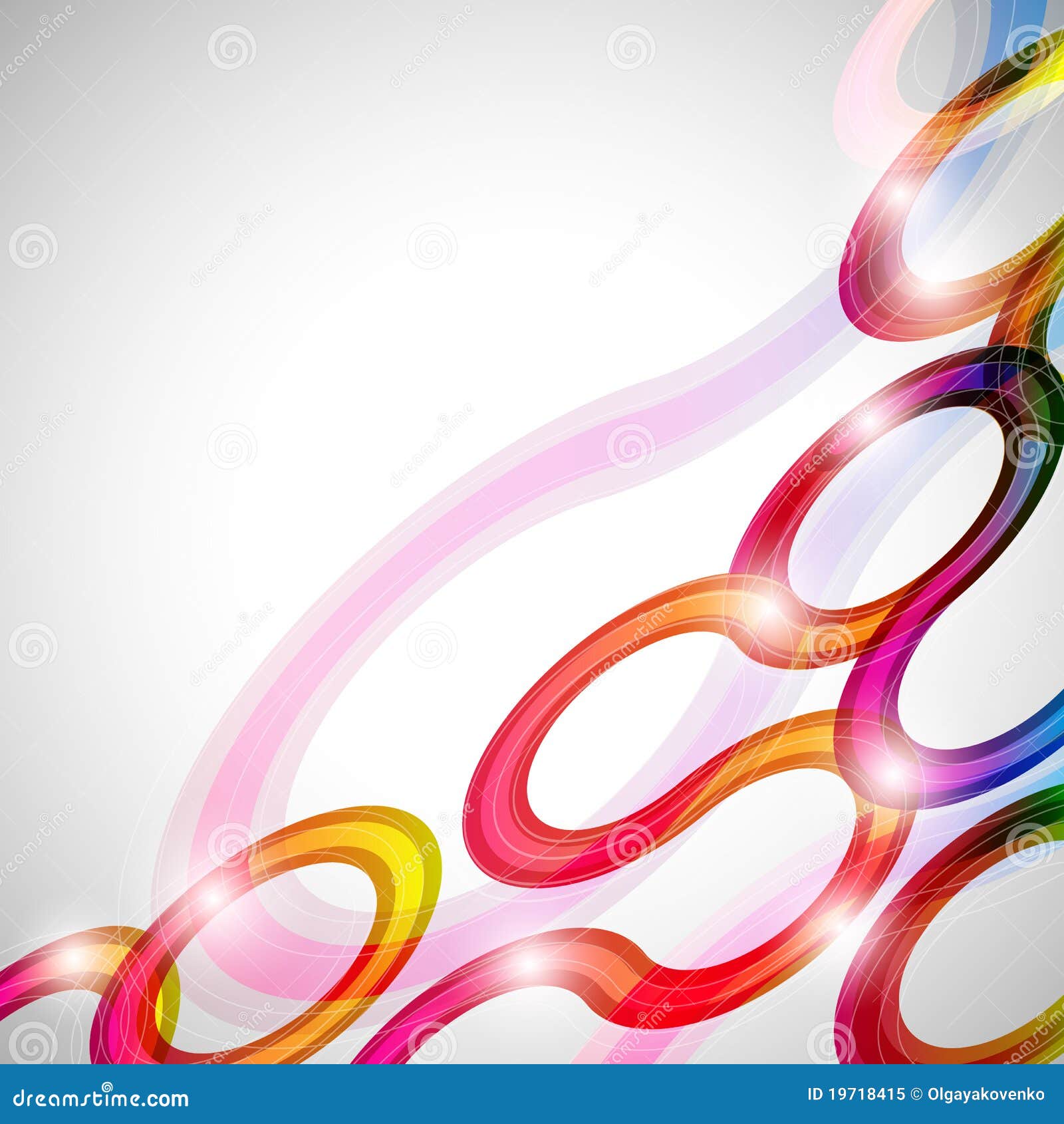 Round abstract background. stock vector. Illustration of card - 19718415