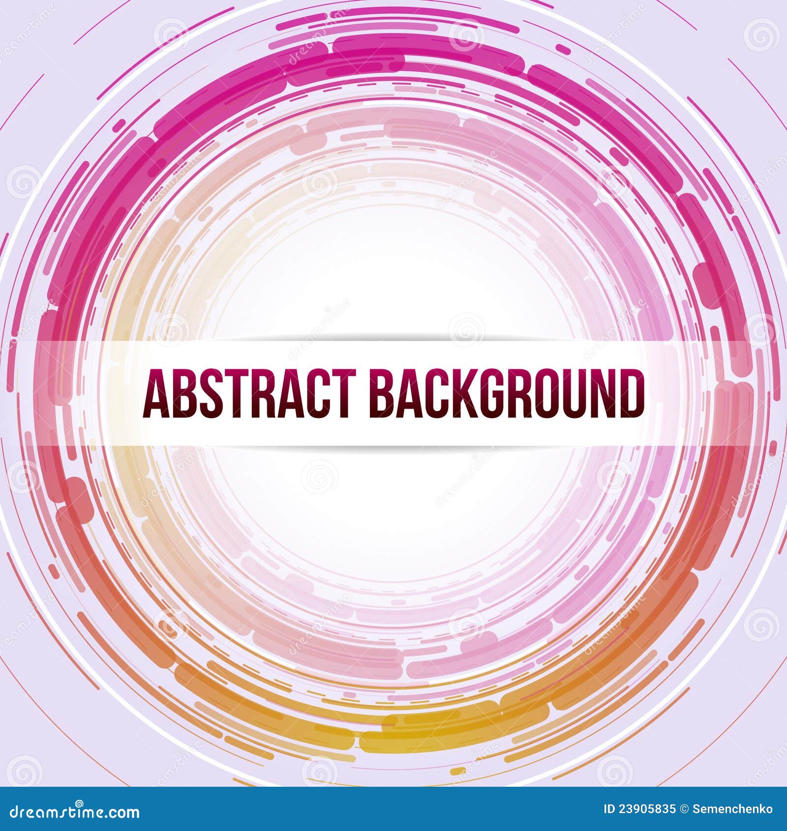 Round Abstract Background stock illustration. Illustration of ...