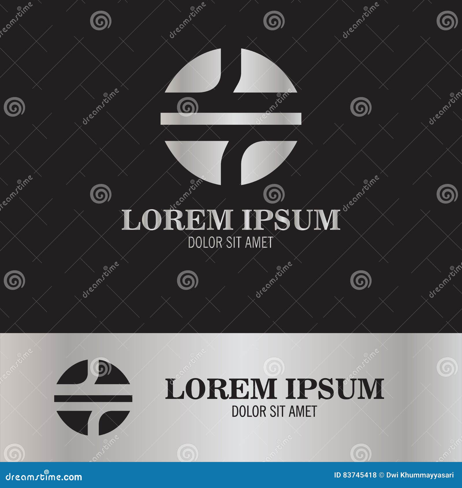 Round abstract logo stock vector. Illustration of circle - 83745418