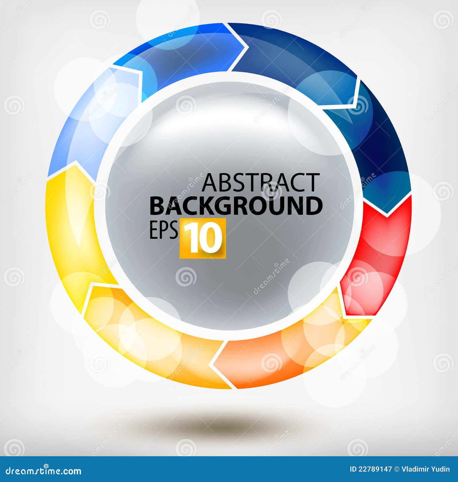 Round abstraction stock vector. Illustration of shiny - 22789147