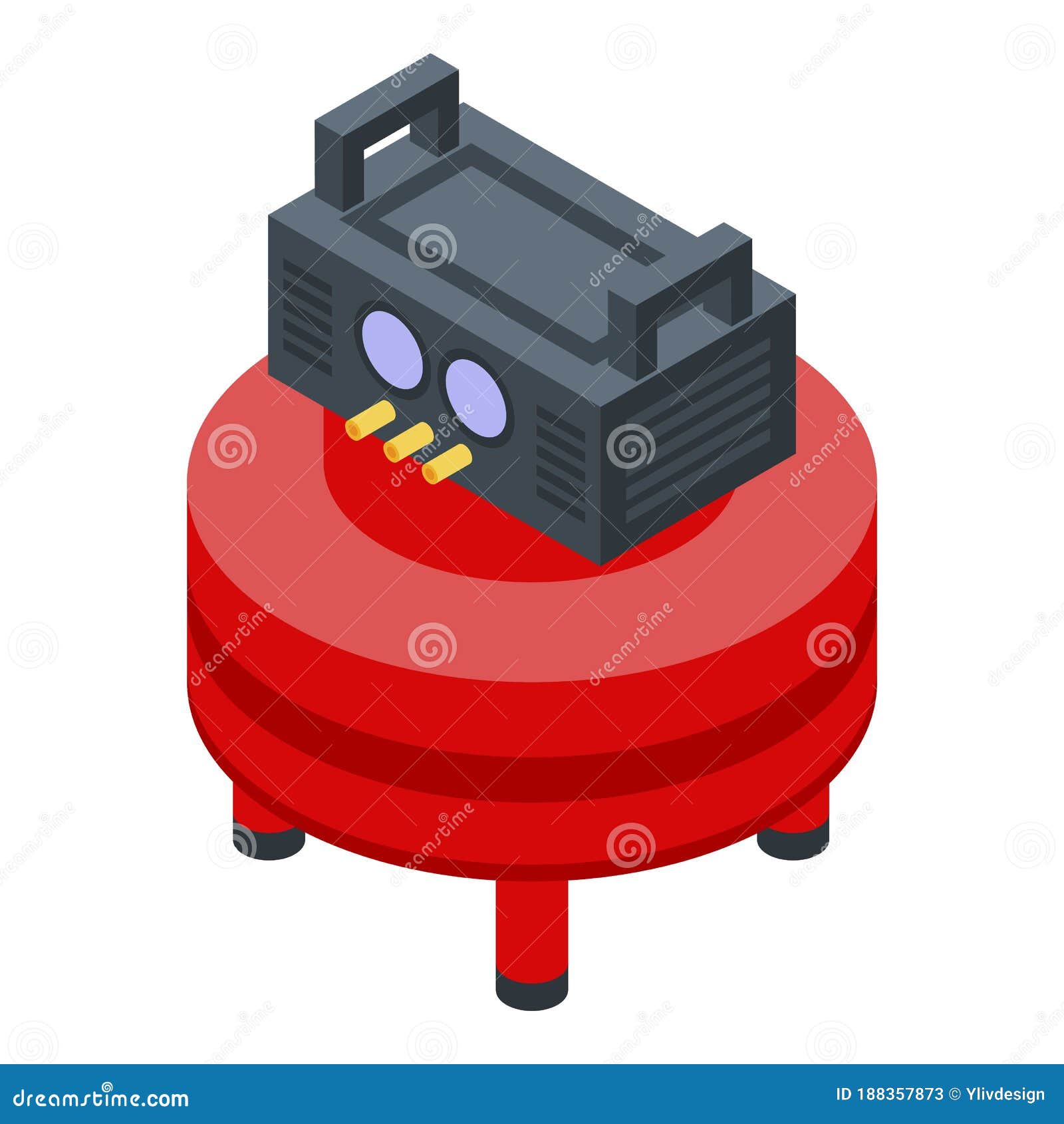 Compressor Icon Vector Sign And Symbol Isolated On White Background ...