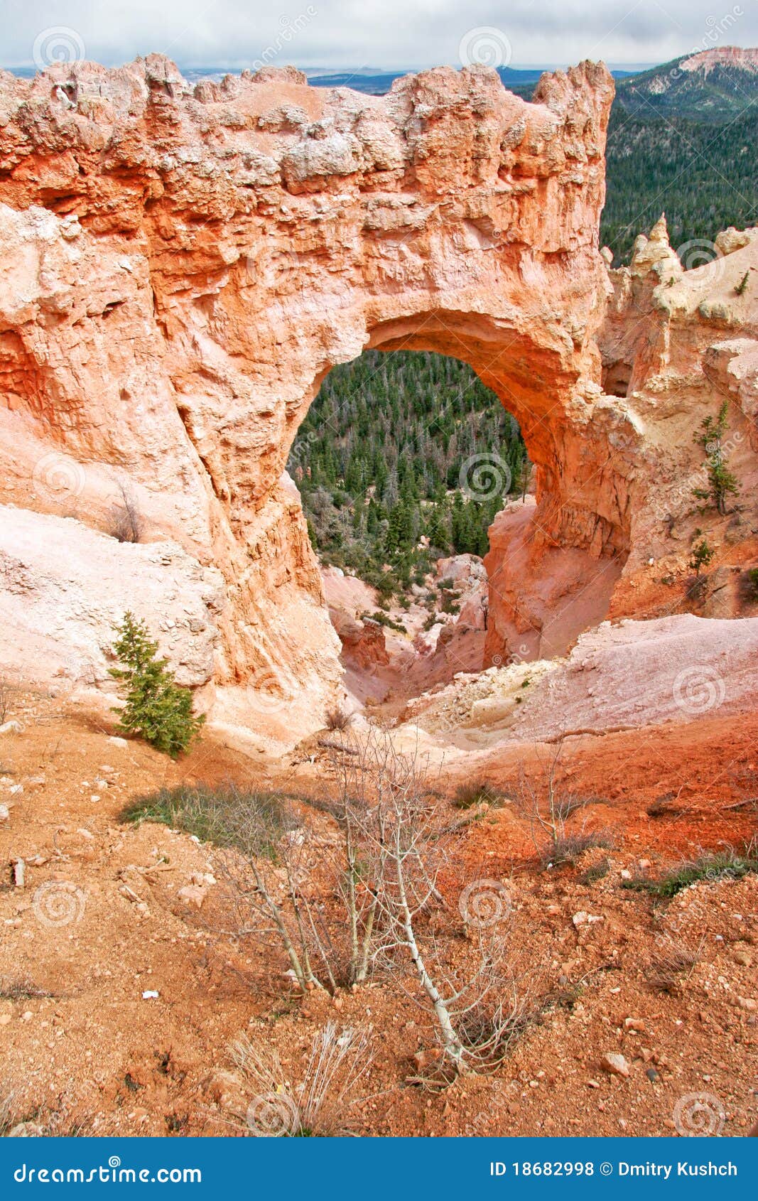 Round arch stock photo. Image of clouds, background, erosion - 18682998