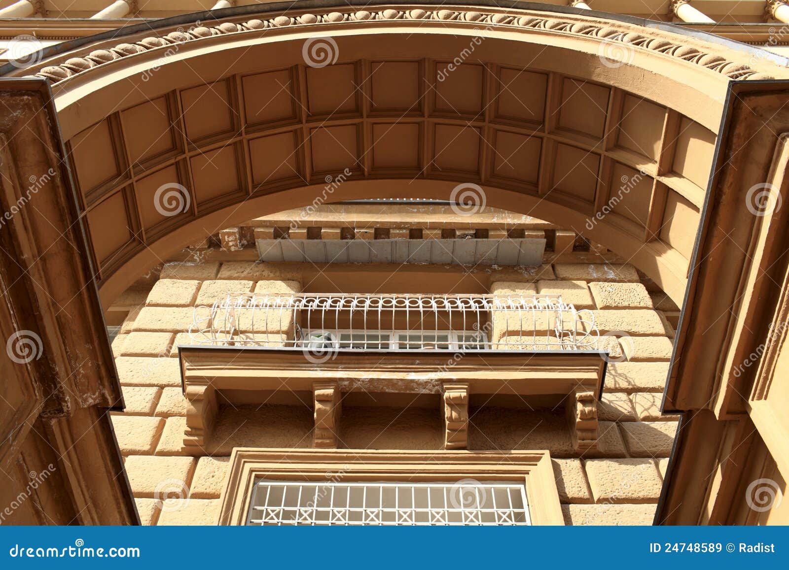 Round arch and building stock image. Image of outdoor - 24748589