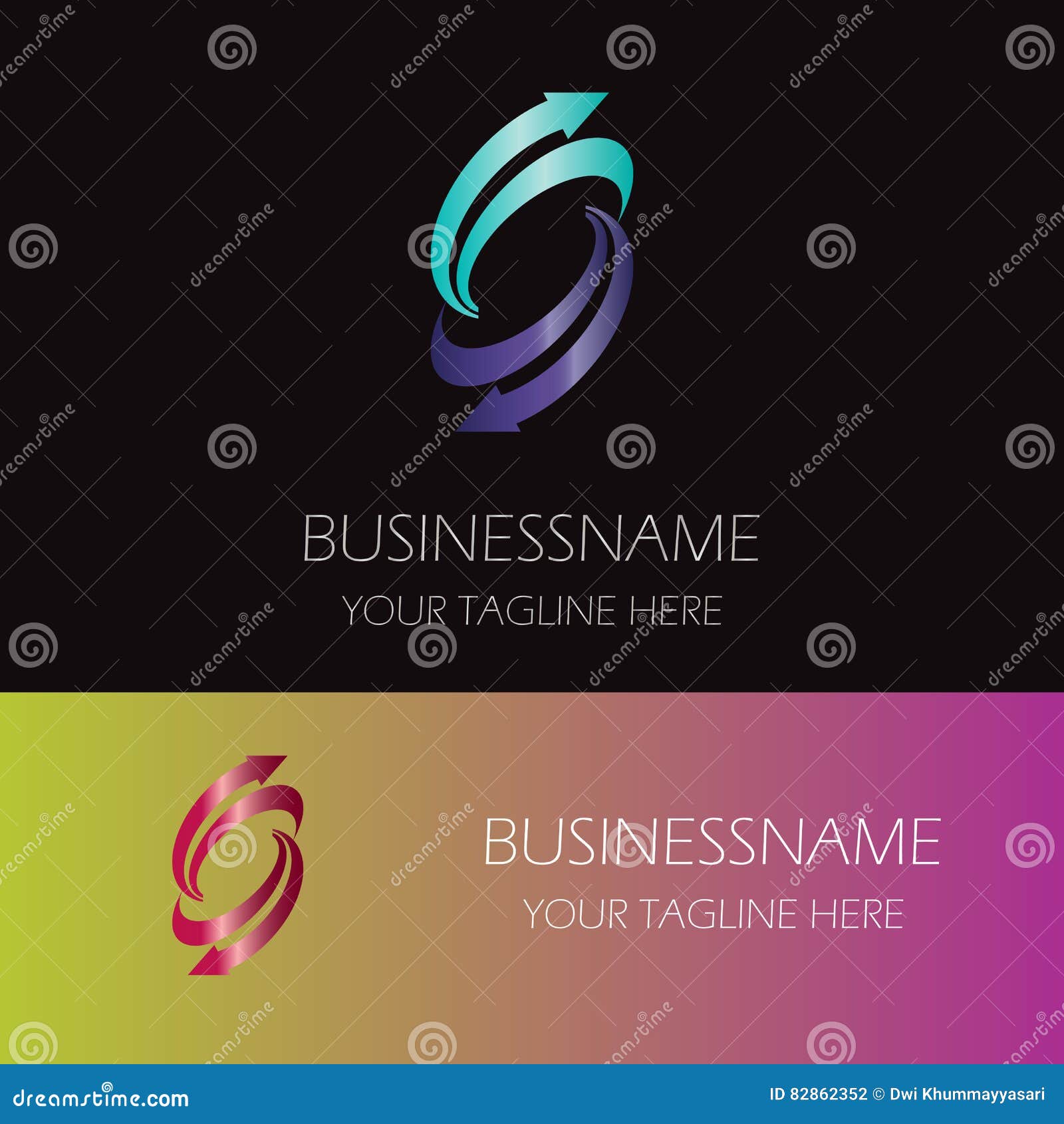 Round arrow logo stock vector. Illustration of design - 82862352