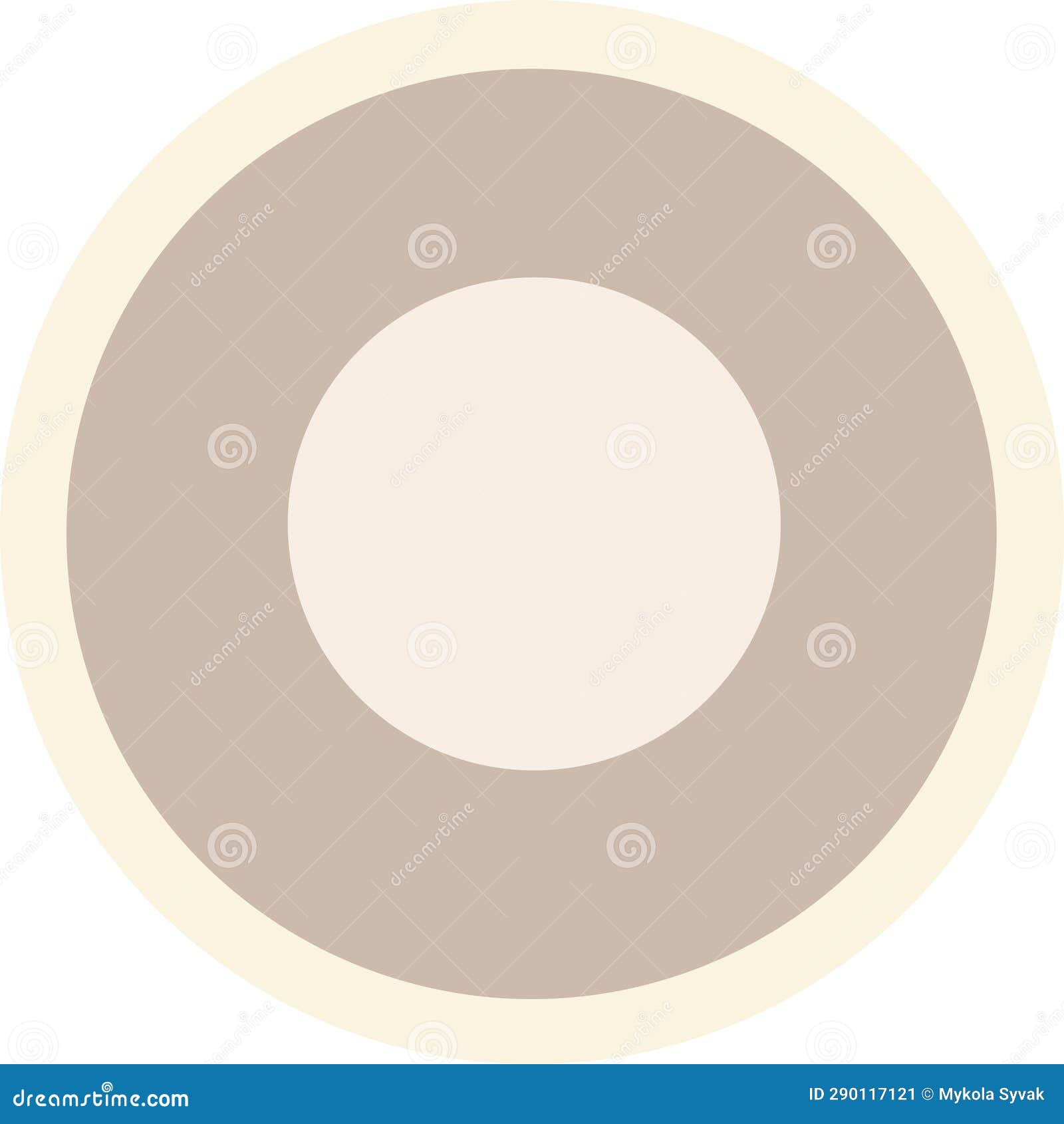 Round Banner Frame stock vector. Illustration of vector - 290117121