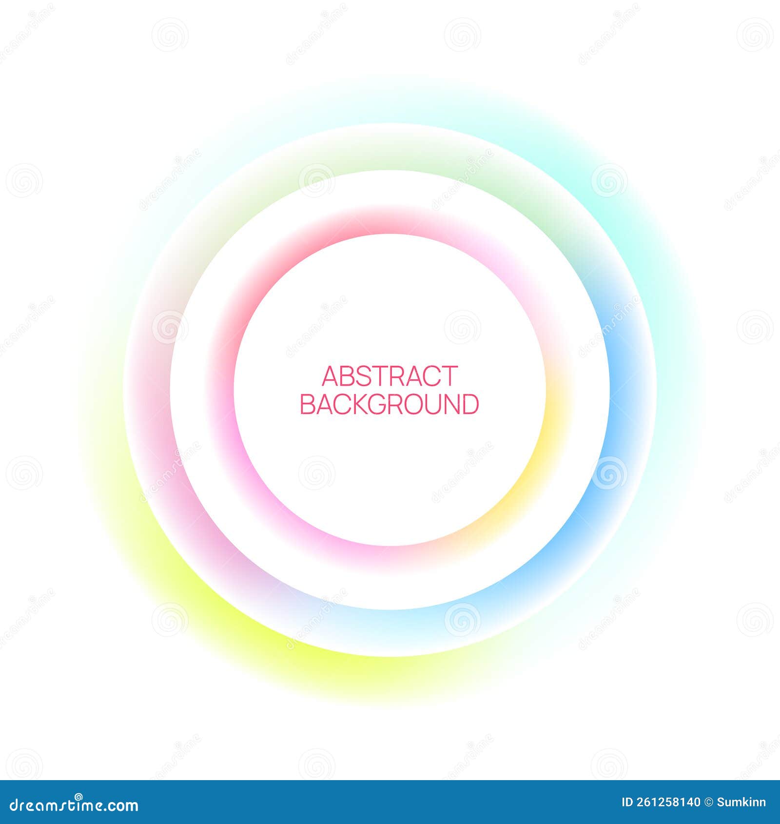 Round Banners with Gradient Glow. Stock Vector - Illustration of blue ...