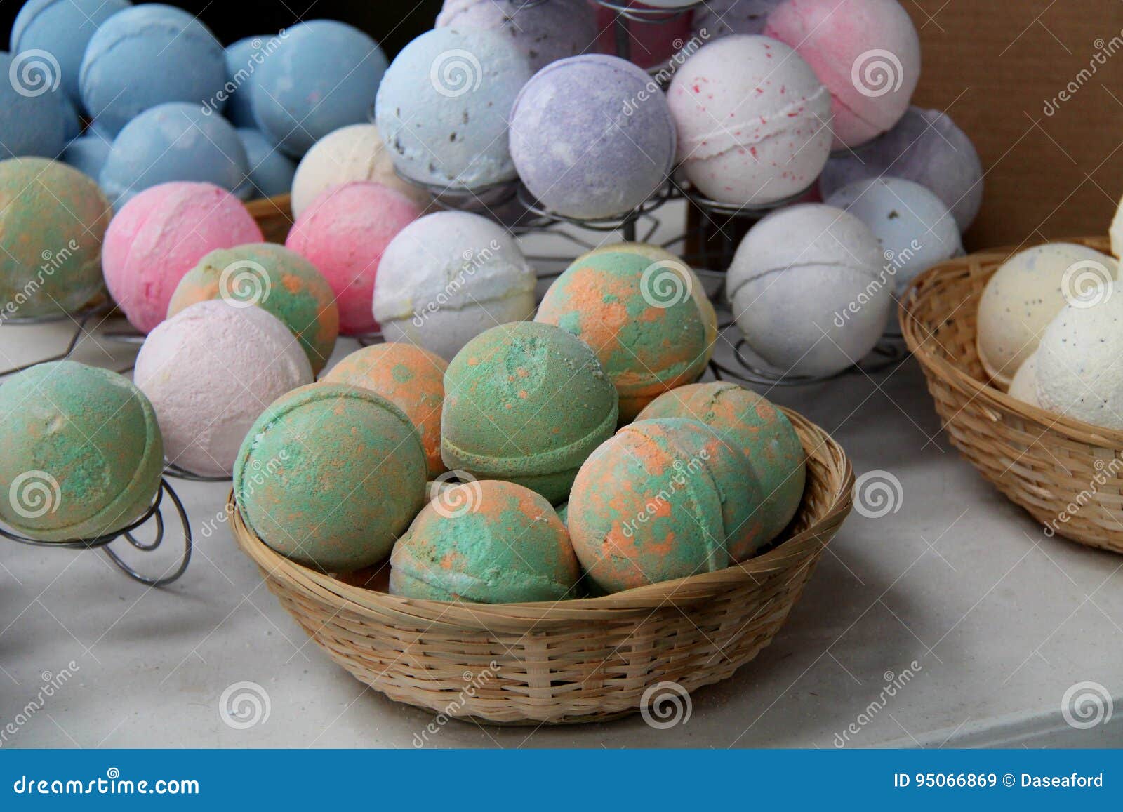 Round Bath Balls. stock image. Image of soft, bath, beauty - 95066869