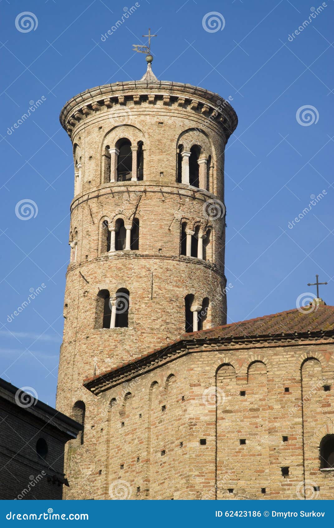 Round bell tower stock photo. Image of baptistry, dome - 62423186