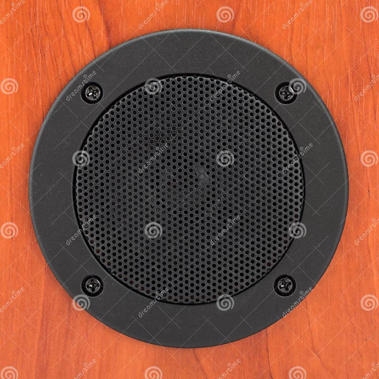 Round black loudspeaker stock photo. Image of megaphone - 19036914