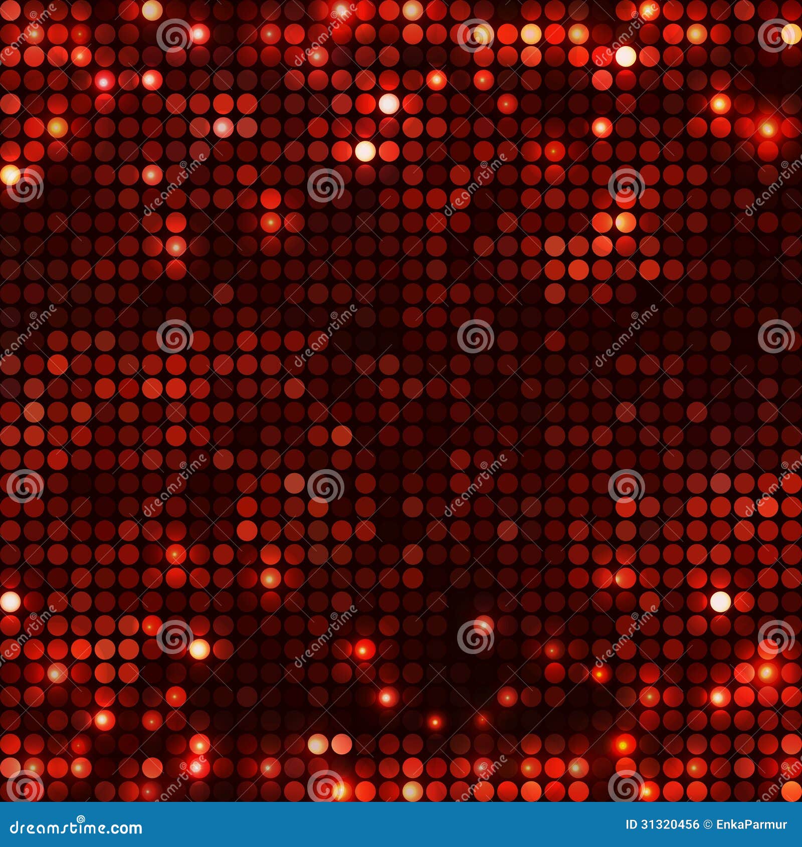 Round Black Red Mosaic Spots Horizontal Stock Vector - Illustration of ...