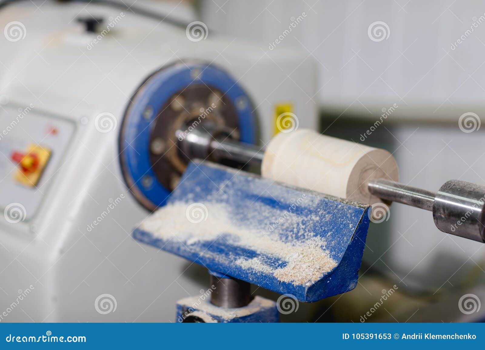Round-blade Machine with Fixed Workpiece Stock Image - Image of ...