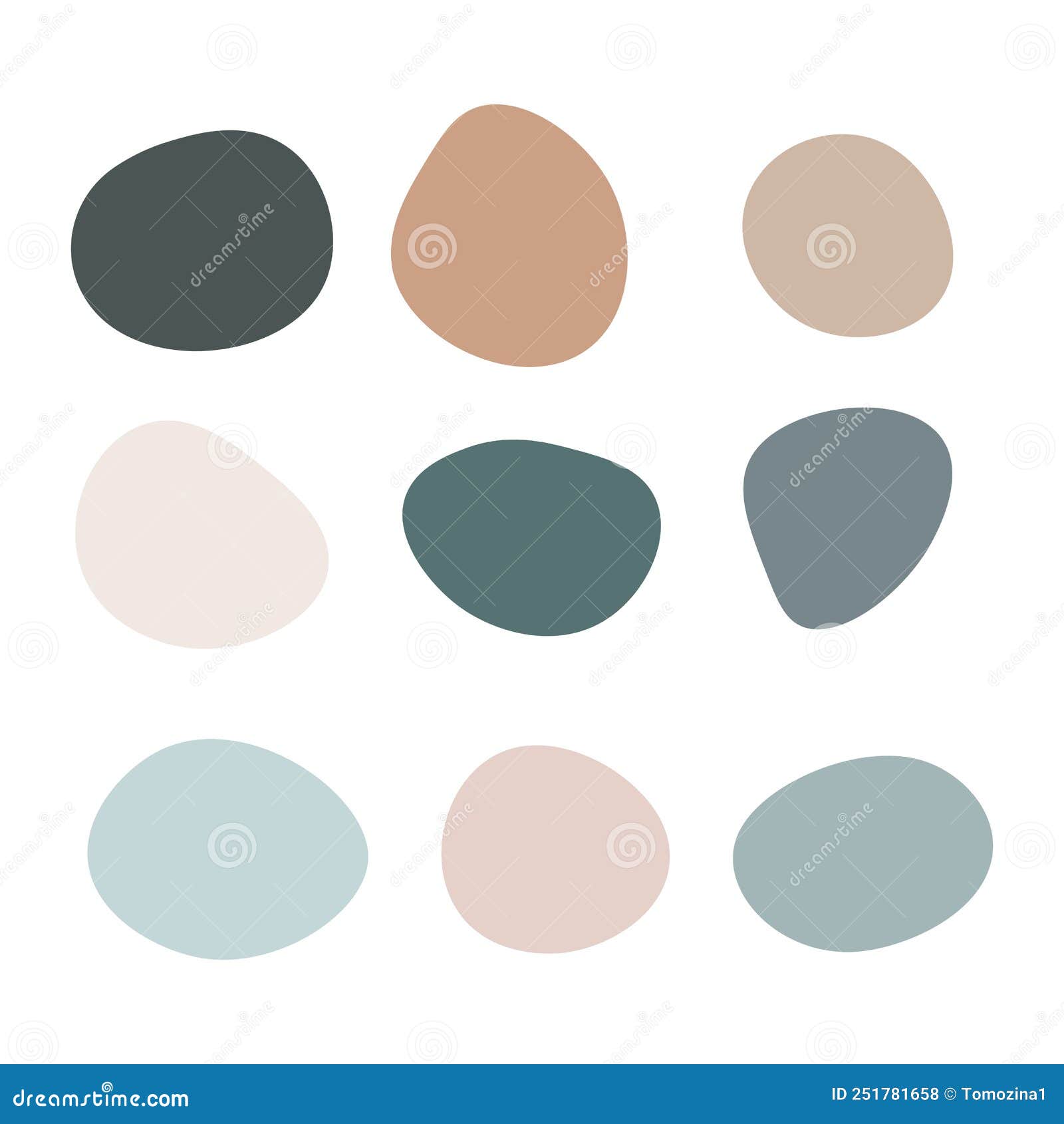 Round Blob, Circles, Empty Label Stock Vector - Illustration of light ...