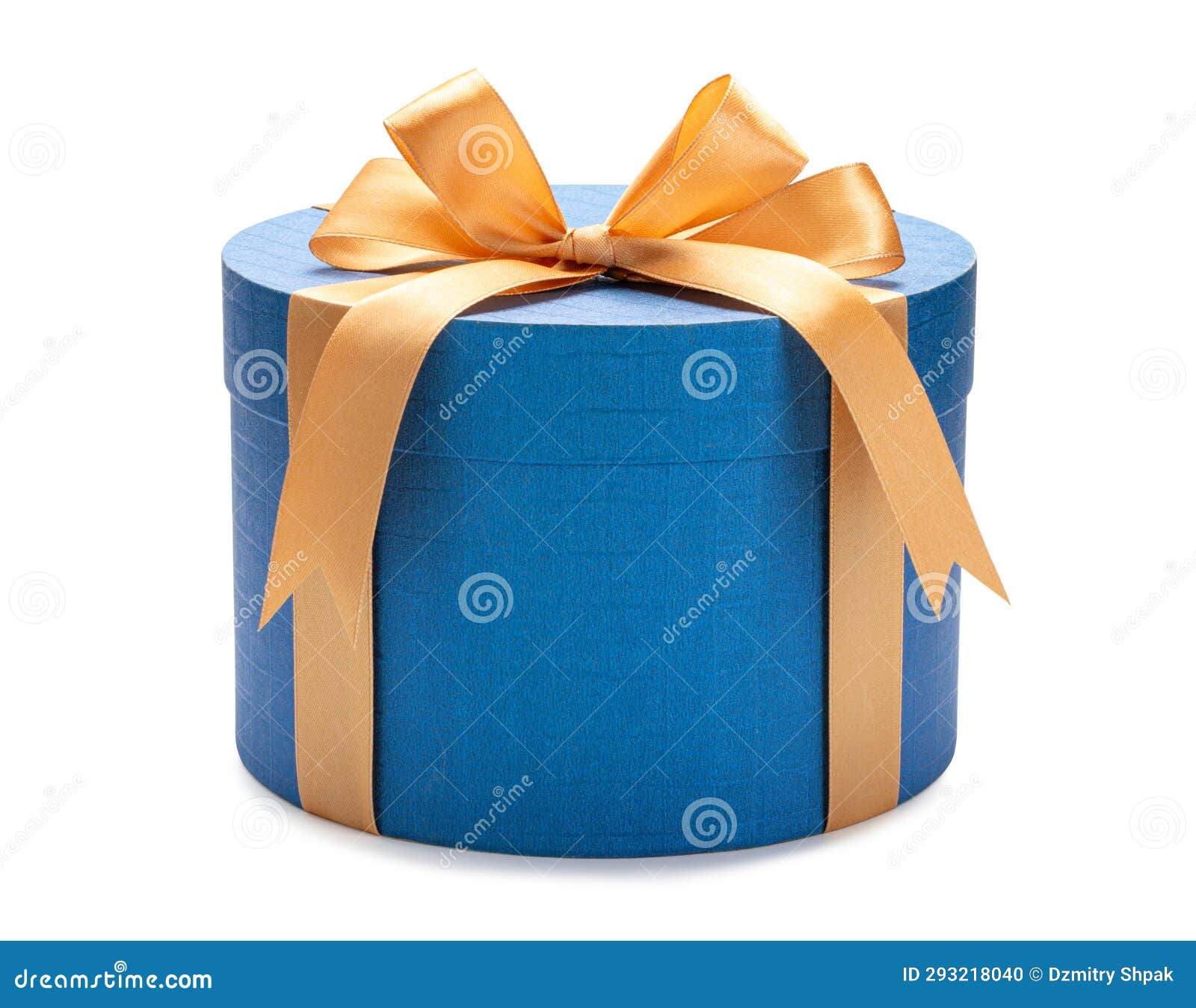 A Round Blue Warning Label. Here Is A Roundabout. A Car In The ...