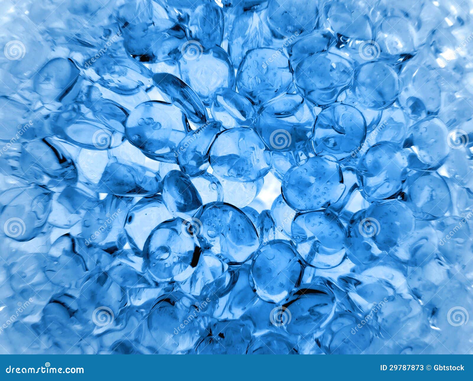 Blue glass crystals. stock image. Image of transparent - 29787873