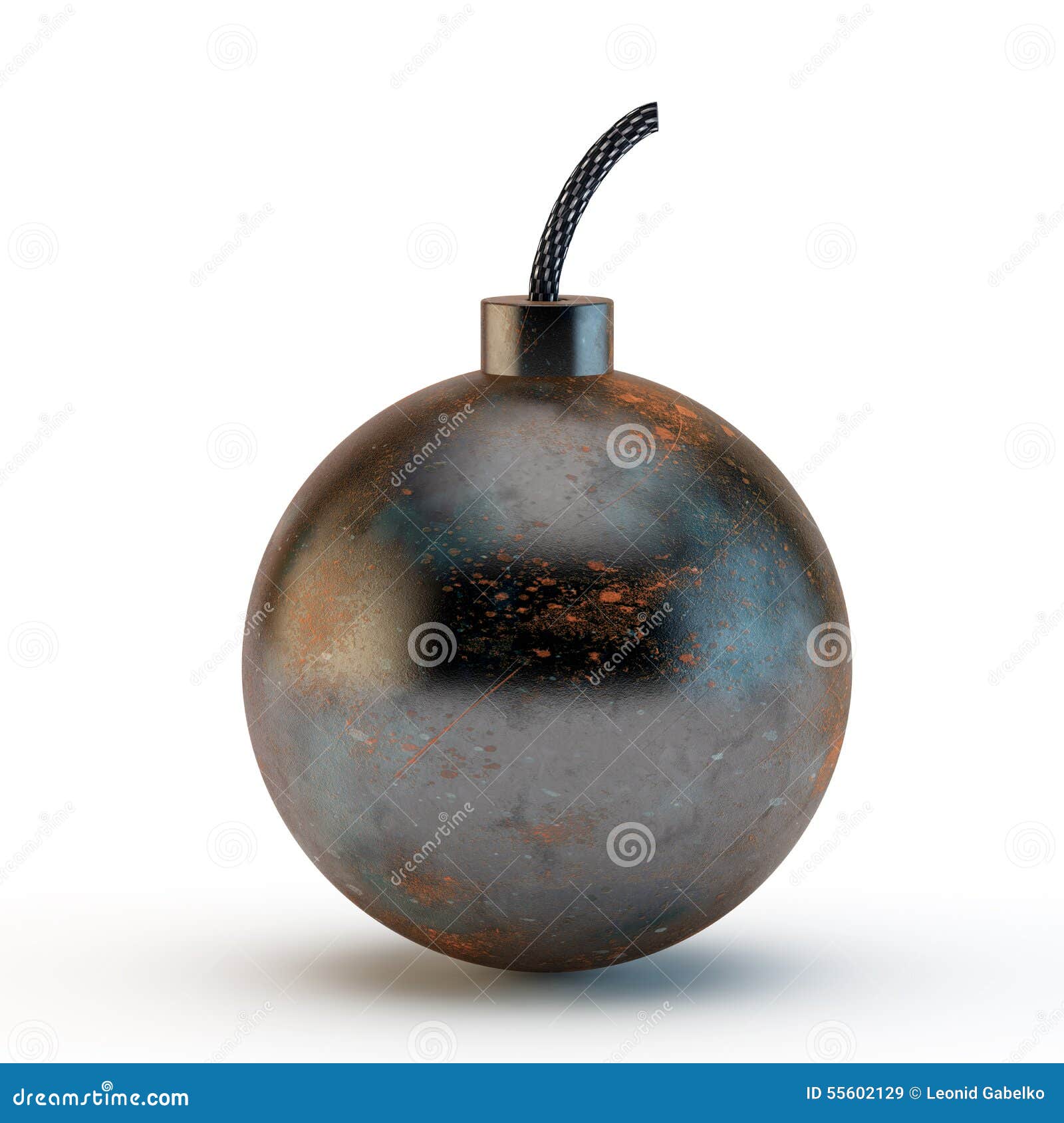 Round bomb stock image. Image of explode, explosive, cartoon - 55602129