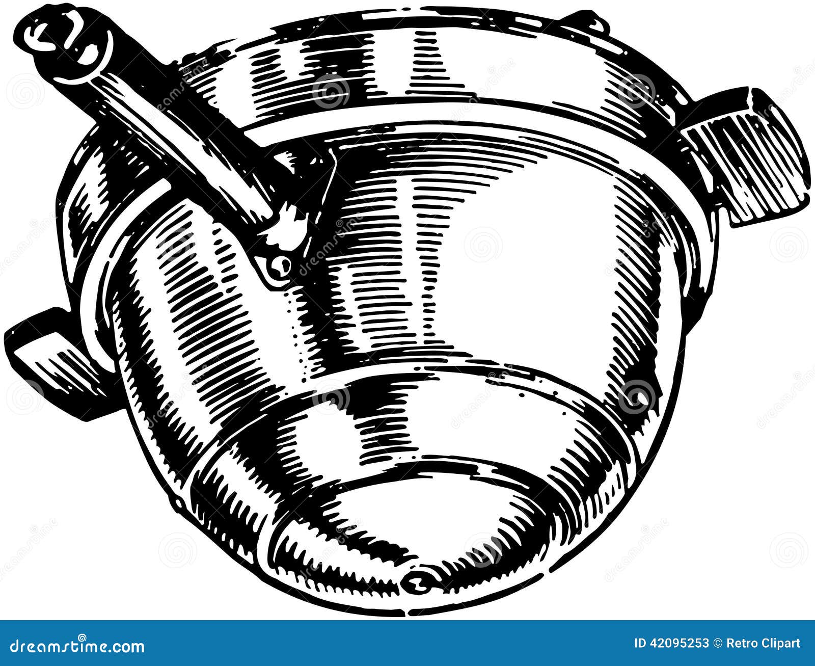 Round Bottom Pot stock vector. Illustration of nostalgia - 42095253