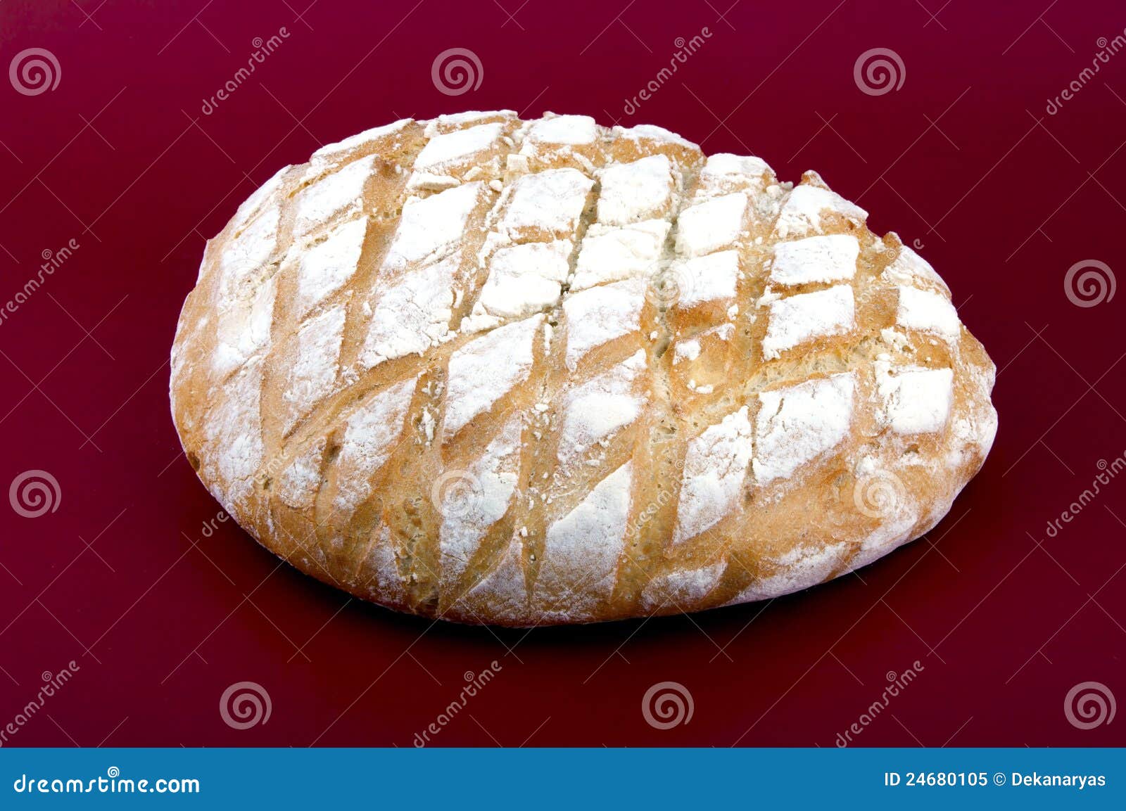Round bread stock image. Image of home, bakery, bread - 24680105